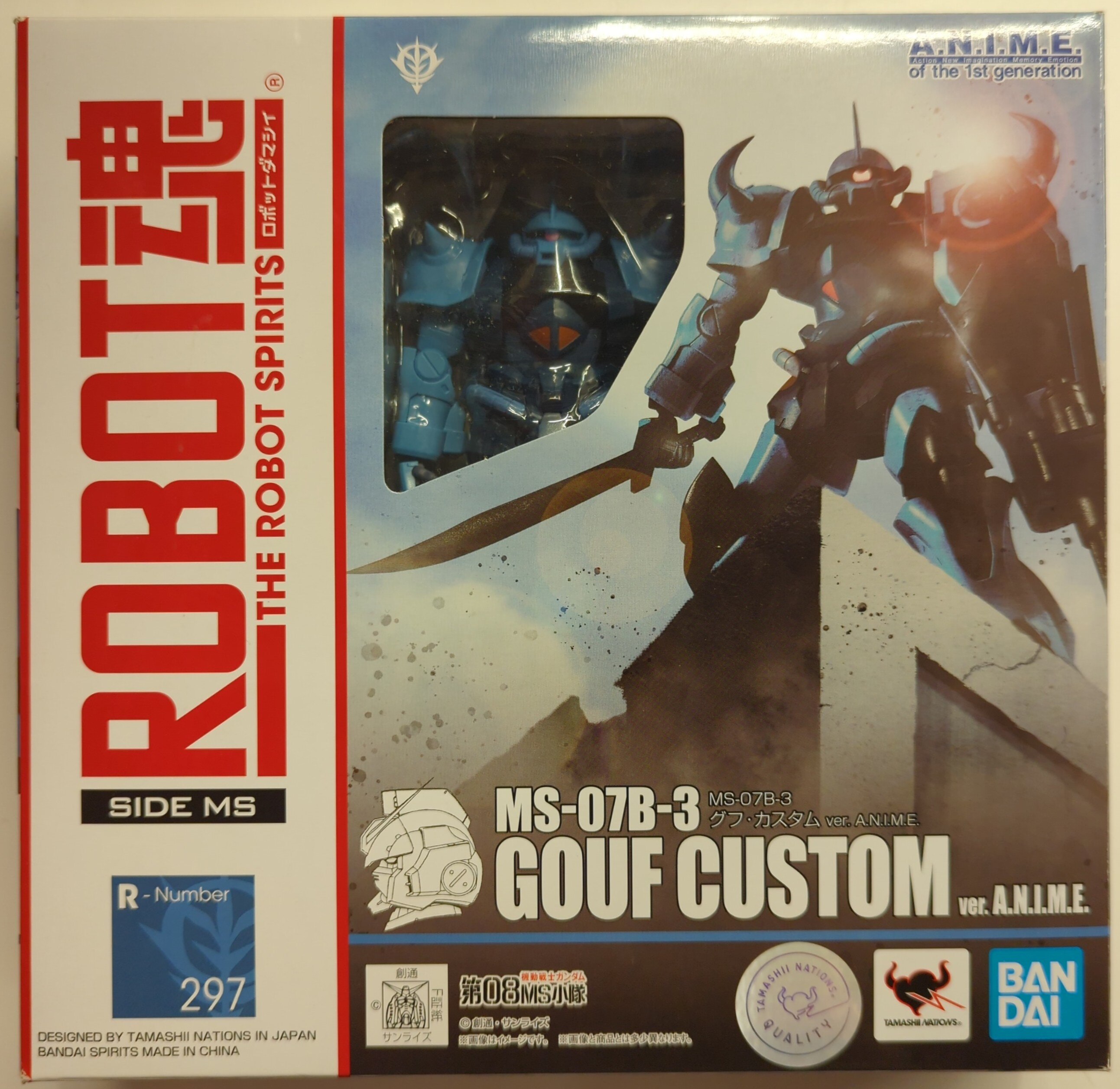 BANDAISPIRITS ROBOT魂 機動戦士ガンダム 第08MS小隊 MS-07B-3 グフ・カスタム ver. A.N.I.M.E. 297 | まんだらけ Mandarake