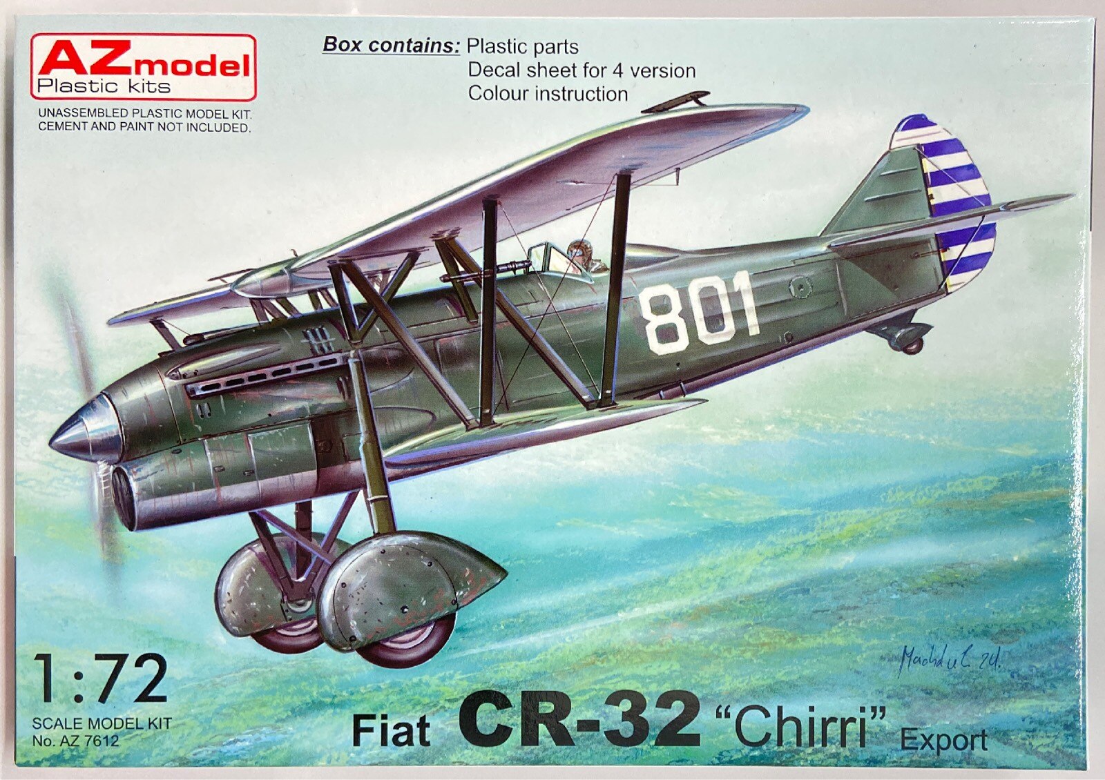 AZ Model 1/72 フィアット CR.32 「輸出型」 | まんだらけ Mandarake