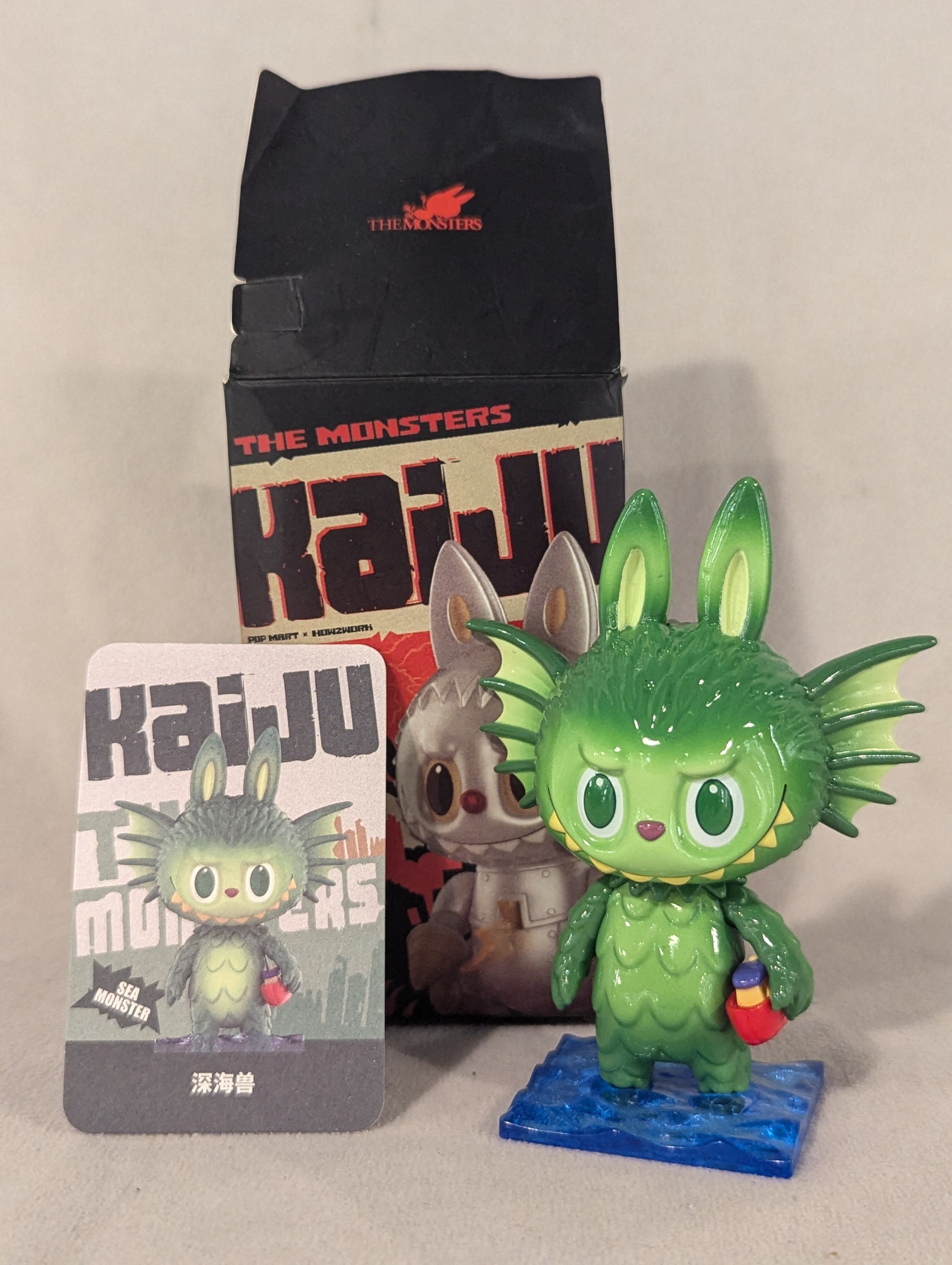 POP MART LABUBU THE MONSTER KAIJU How2Work SEA MONSTER | まんだらけ Mandarake