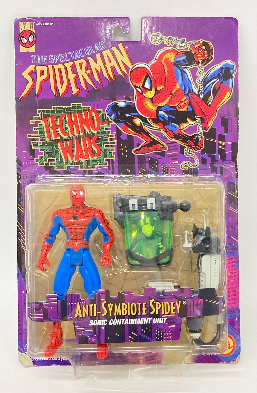 TOYBIZ TECHNO WARS ANTI SYMBIOTE SPIDEY 5インチ | まんだらけ Mandarake