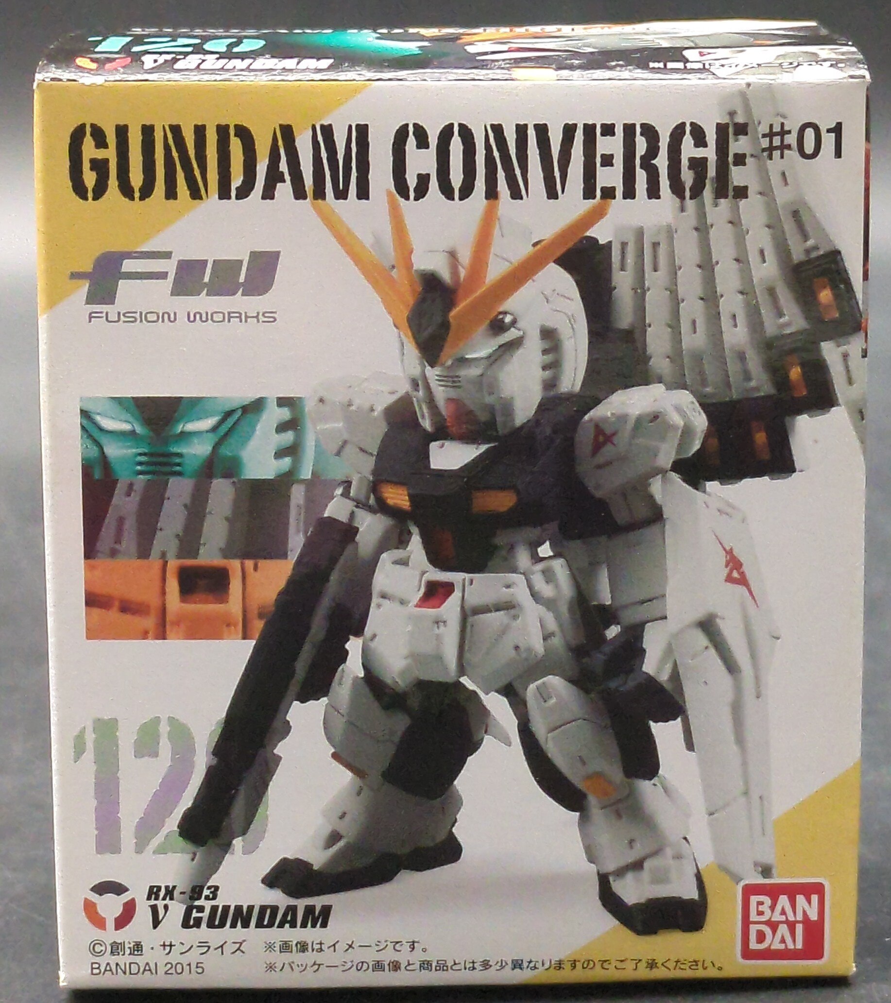 BANDAI FW GUNDAM CONVERGE #01 νガンダム 120 | まんだらけ Mandarake