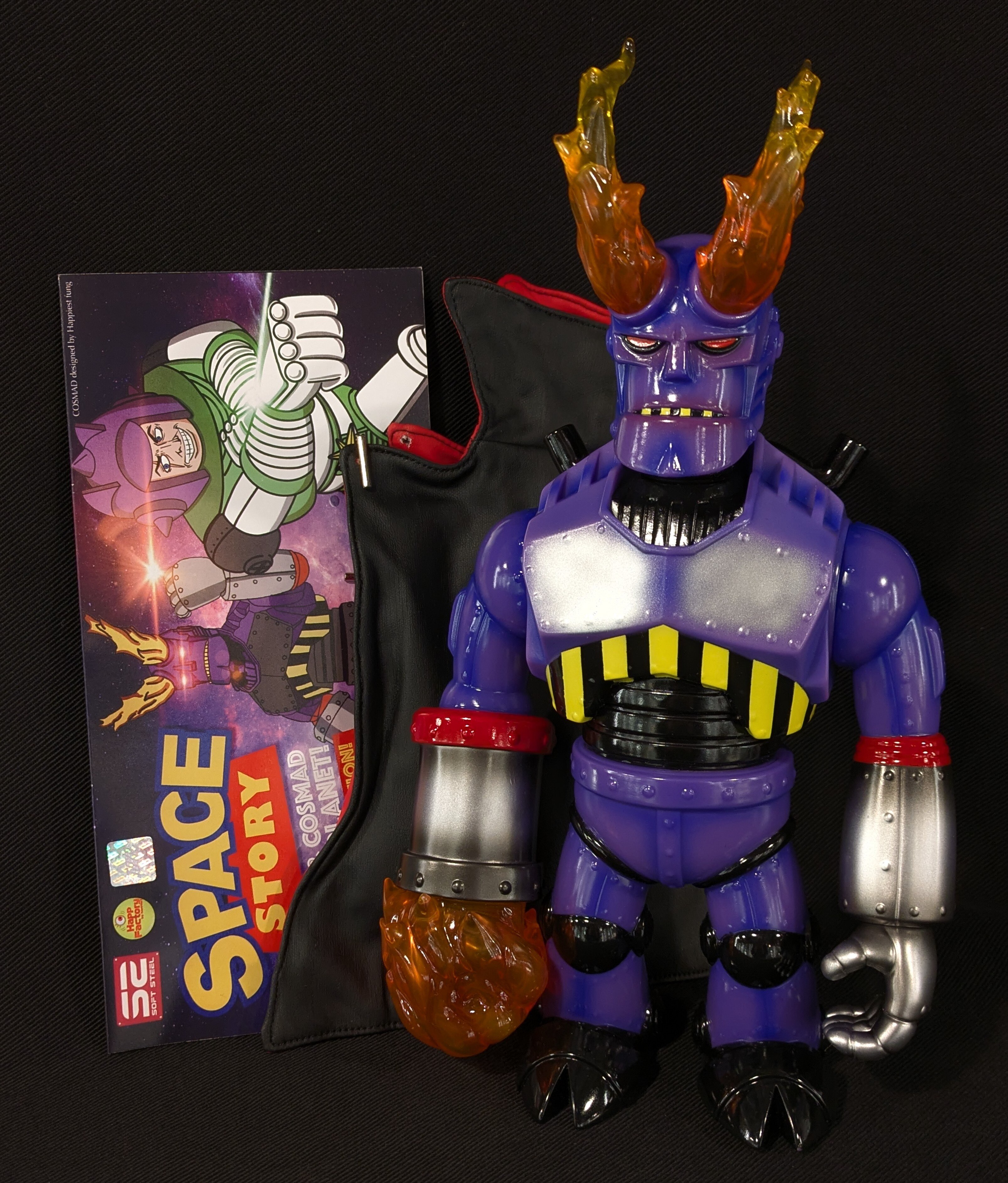 happy design SOFT STEEL HELLBOT SPACE STORY SAVE THE PLANET! | まんだらけ Mandarake