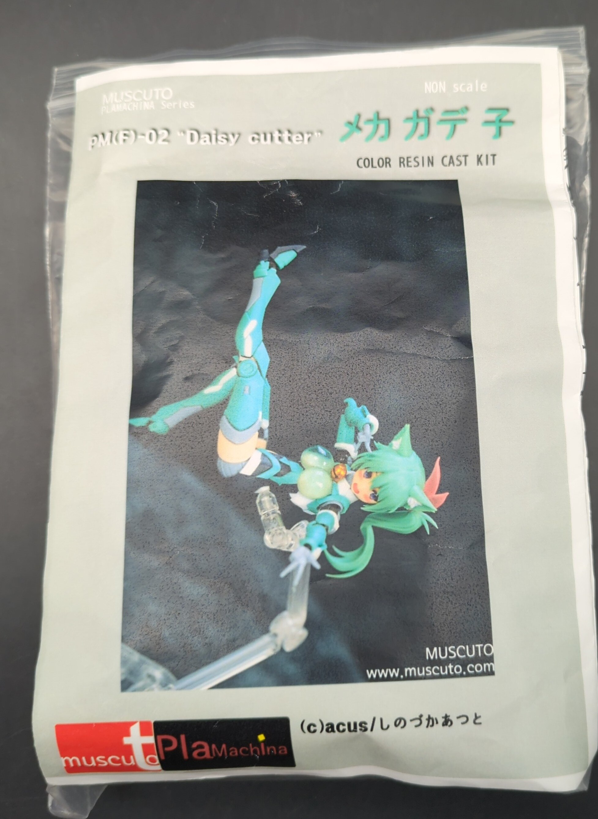 MUSCUTO PLAMACHINAシリーズ カラーレジンキャストキット メカガデ子 PM(F)-02 Daisycutter | まんだらけ Mandarake