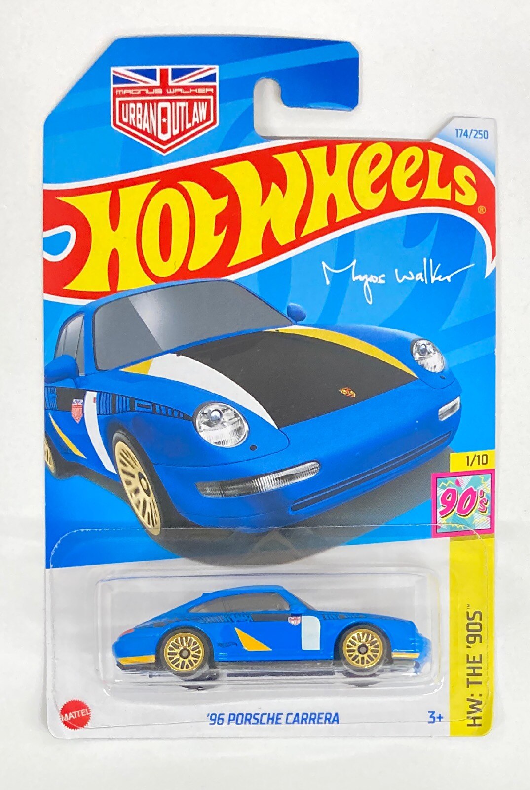 MATTEL HW:THE '90S 1/10 HOTWHEELS '96 PORSCHE CARRERA 174/250 | まんだらけ Mandarake