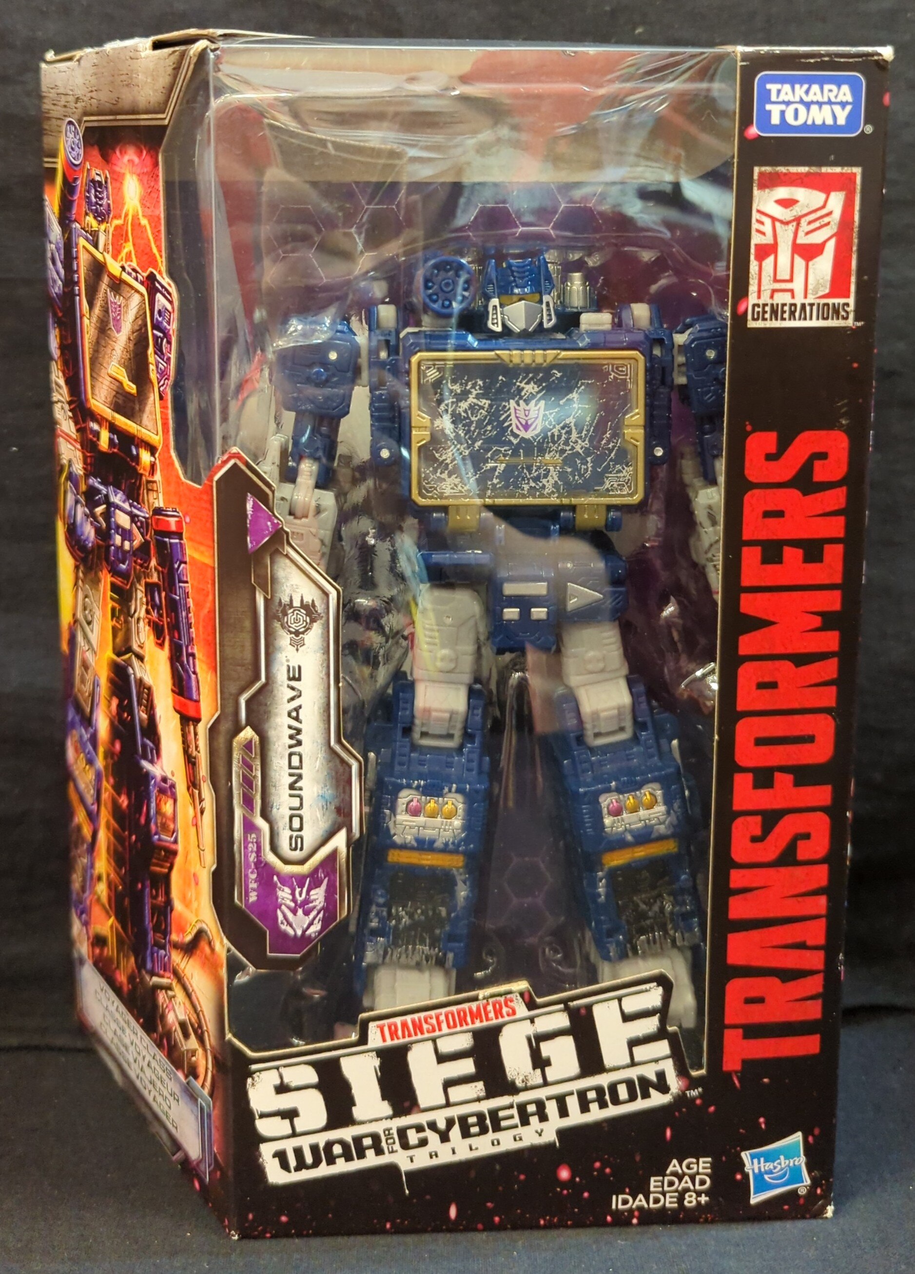 War For Cybertron Soundwave Toy Transformers Studio Series Voyager