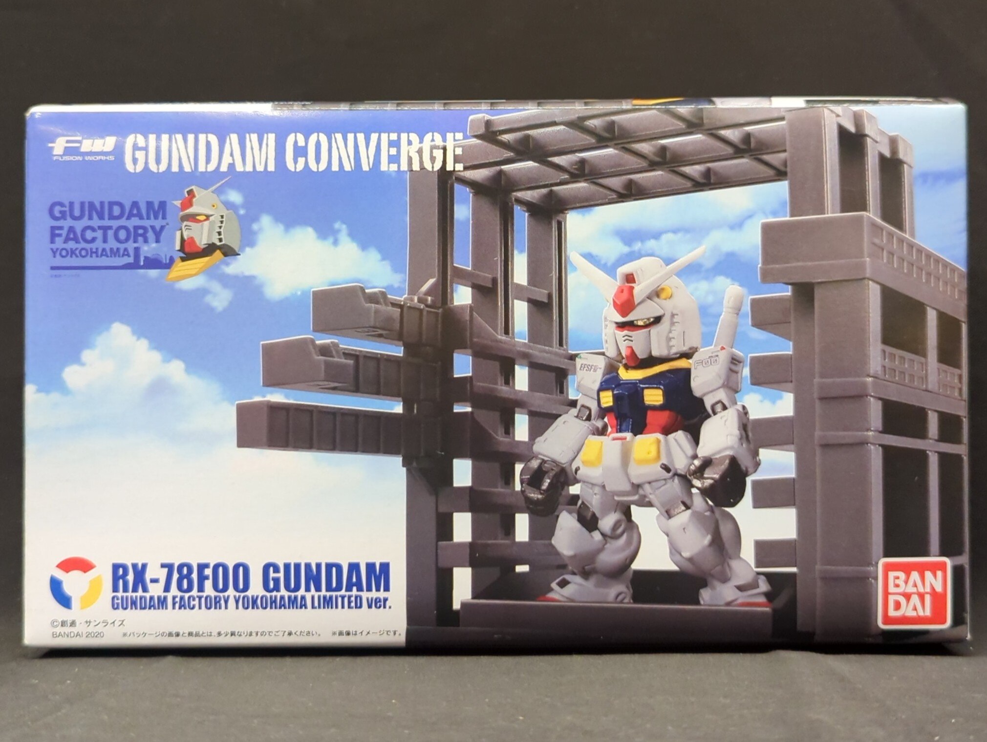 BANDAI FW GUNDAM CONVERGE 機動戦士ガンダム RX-78F00 GUNDAM GUNDAM FACTORY YOKOHAMA LIMITED ver. | まんだらけ ...