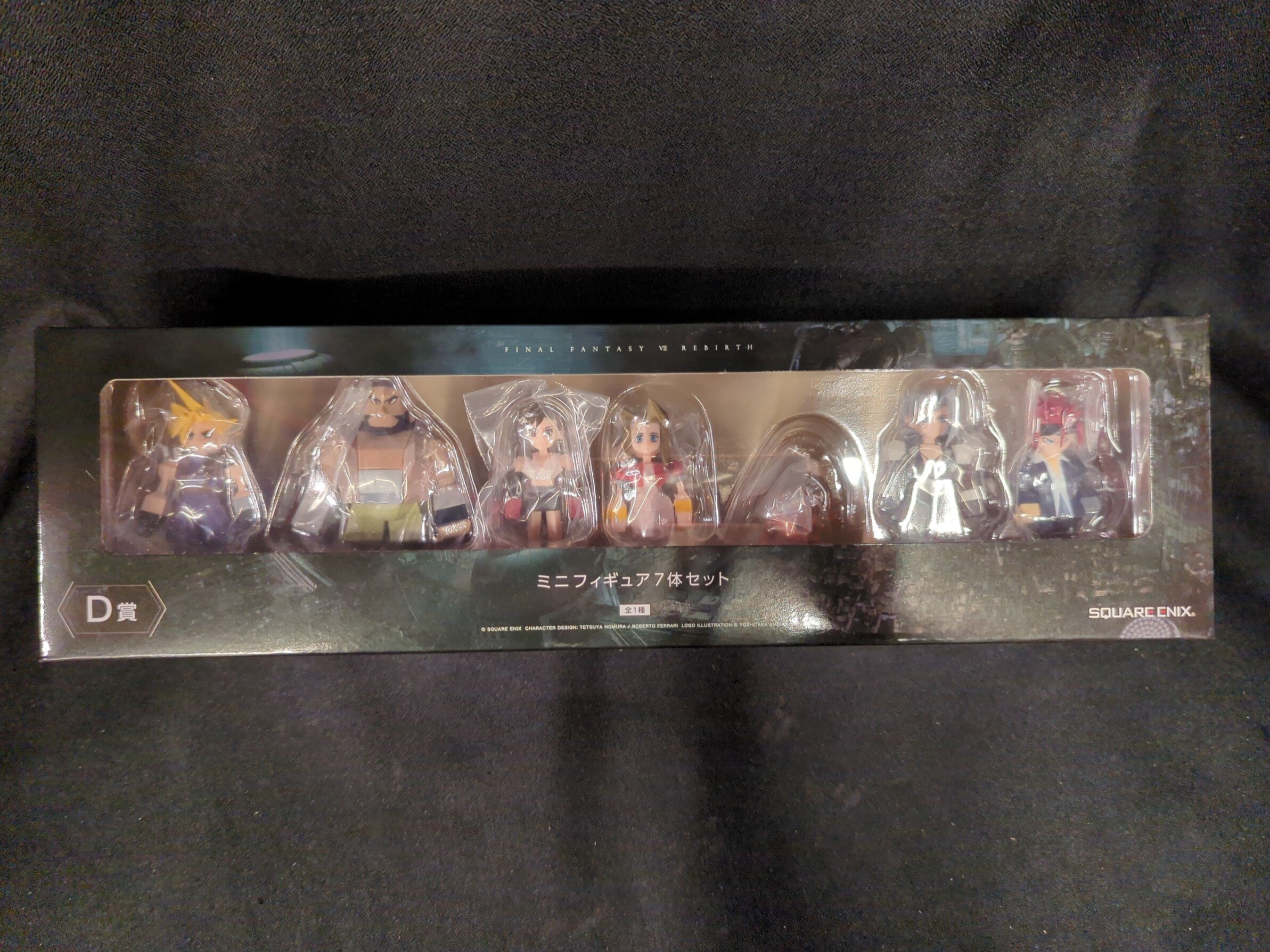 Square Enix FINAL FANTASY VII REBIRTH Release Commemoration Lottery D Prize Mini Figure 7-piece ...
