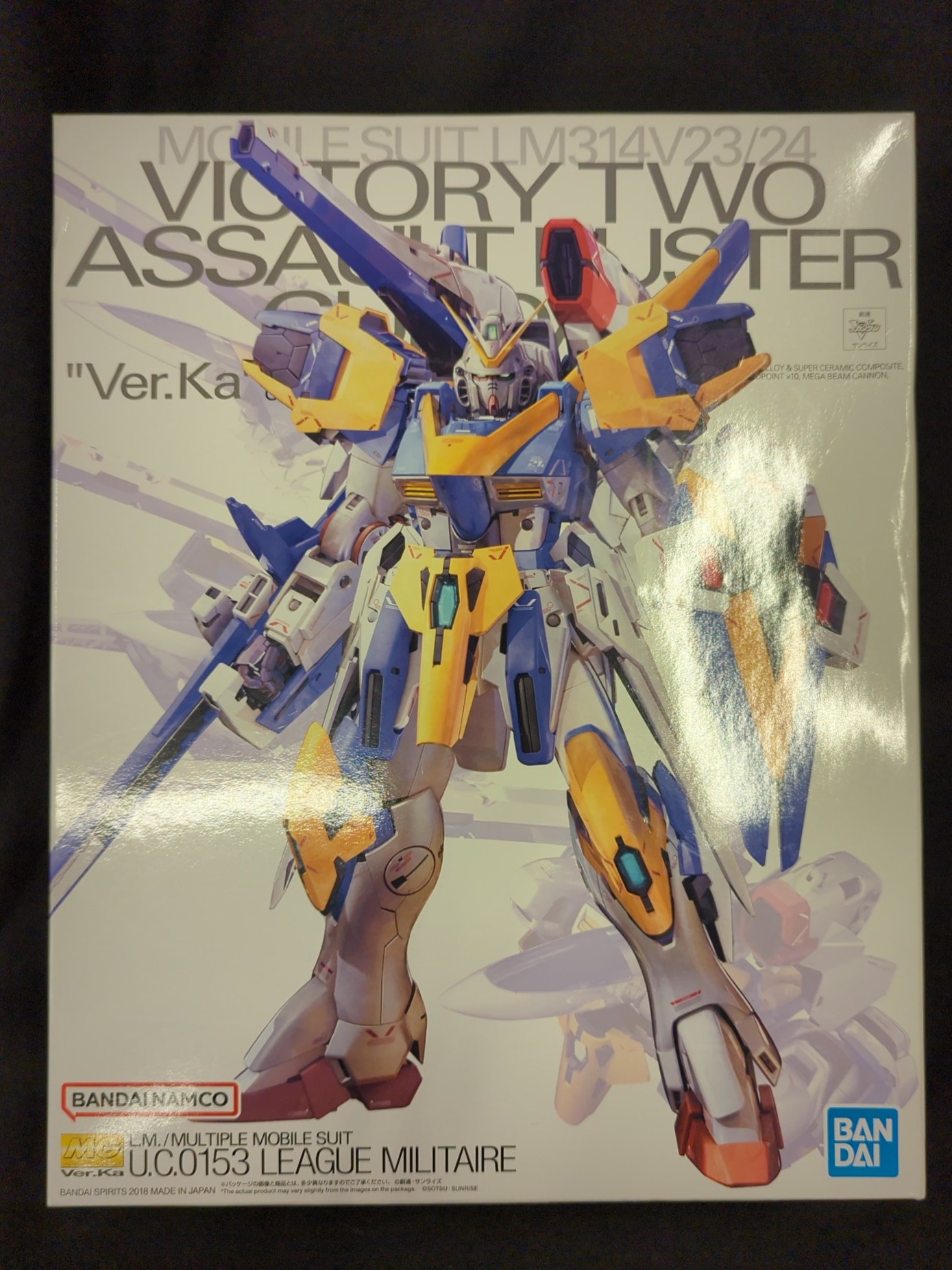BANDAI SPIRITS MG 1/100 バンダイナムコ版 V2アサルトバスターガンダム Ver.Ka | まんだらけ Mandarake
