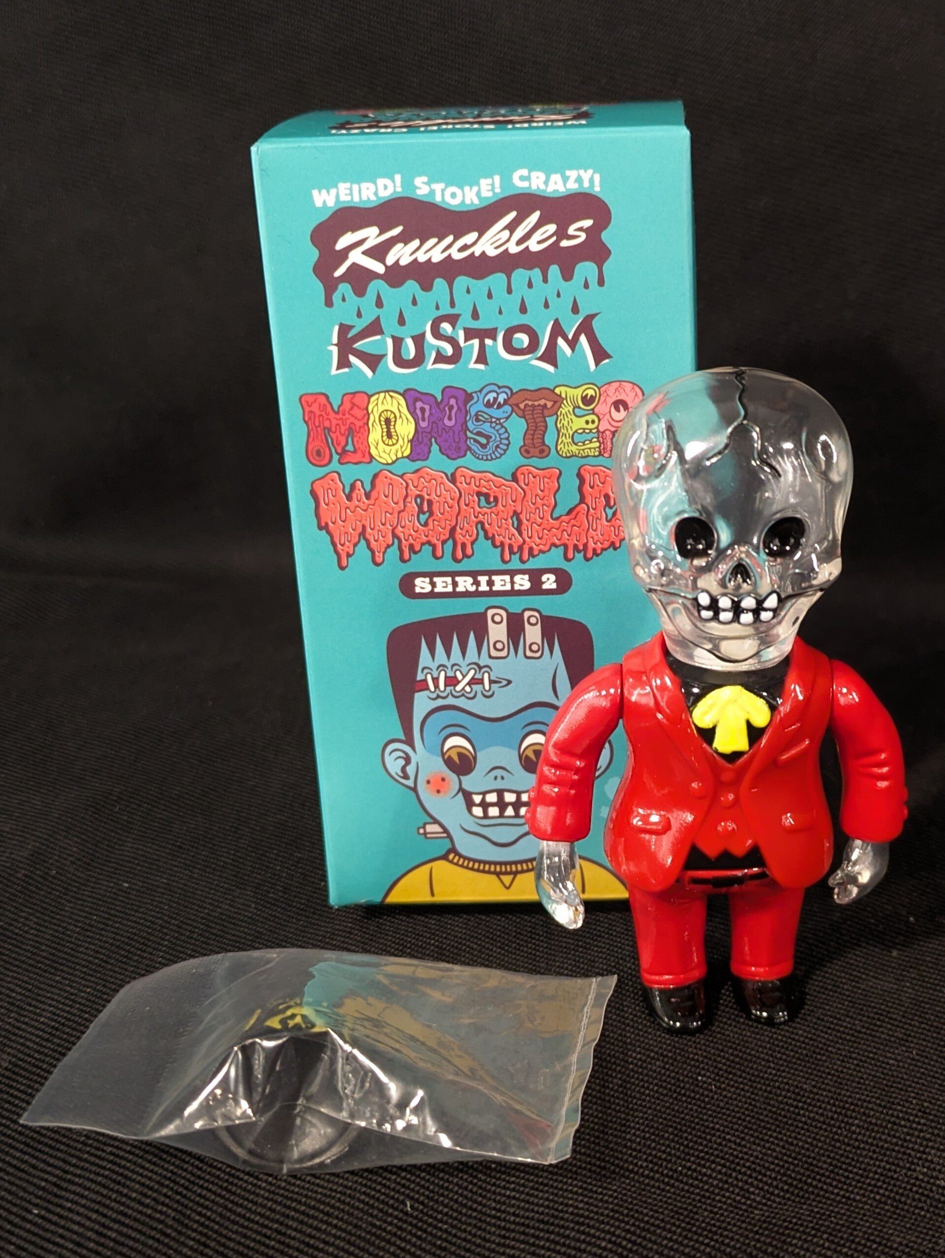 HOW2WORK Knuckle's Kustom Monster World SERIES2 HEAD LOCK STUDIO BONE ...