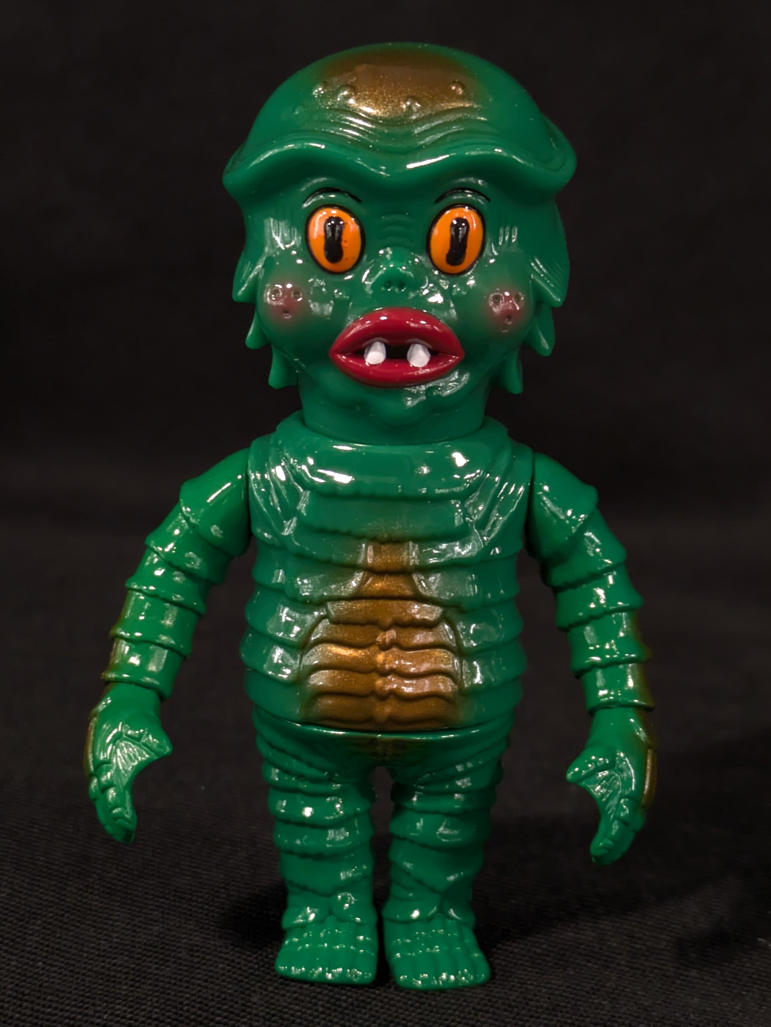 HOW2WORK Knuckle's Kustom Monster World SERIES2 HEAD LOCK STUDIO Kid Creature GREEN ver. | まんだらけ ...