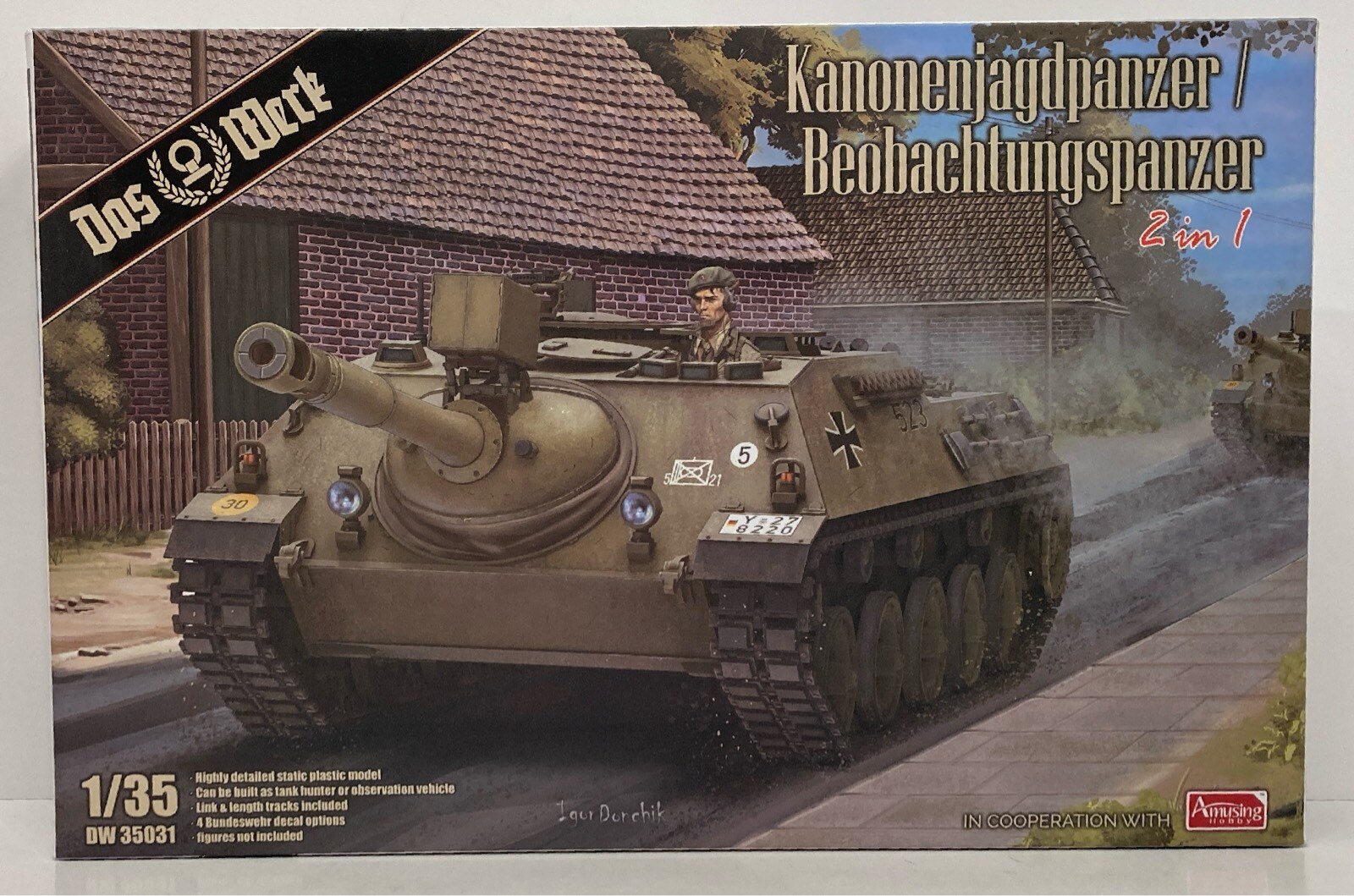 Das Werk 1/35 カノーネンヤークトパンツァー/観測戦車 2 in 1 | まんだらけ Mandarake