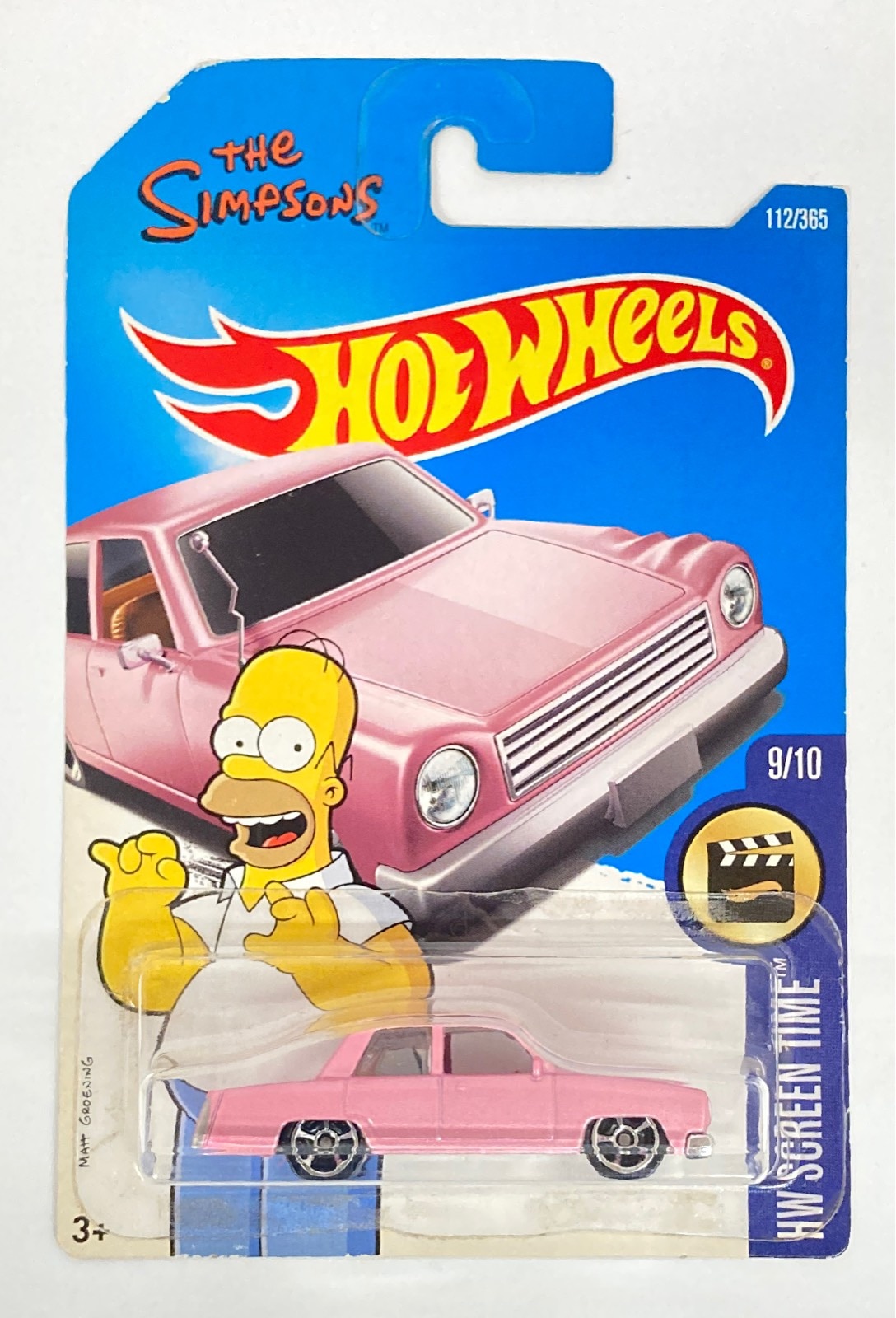 Mattel HOTWHEELS HW SCREEN TIME 9/10 DTX37 THE SIMPSONS/PINK 112/365 | MANDARAKE 在线商店
