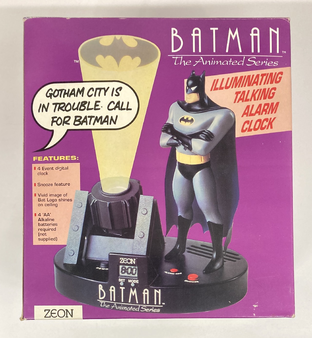 ZEON TALKING ALARM CLOCK ILLUMINATING TALKING ALARM CLOCK | まんだらけ Mandarake