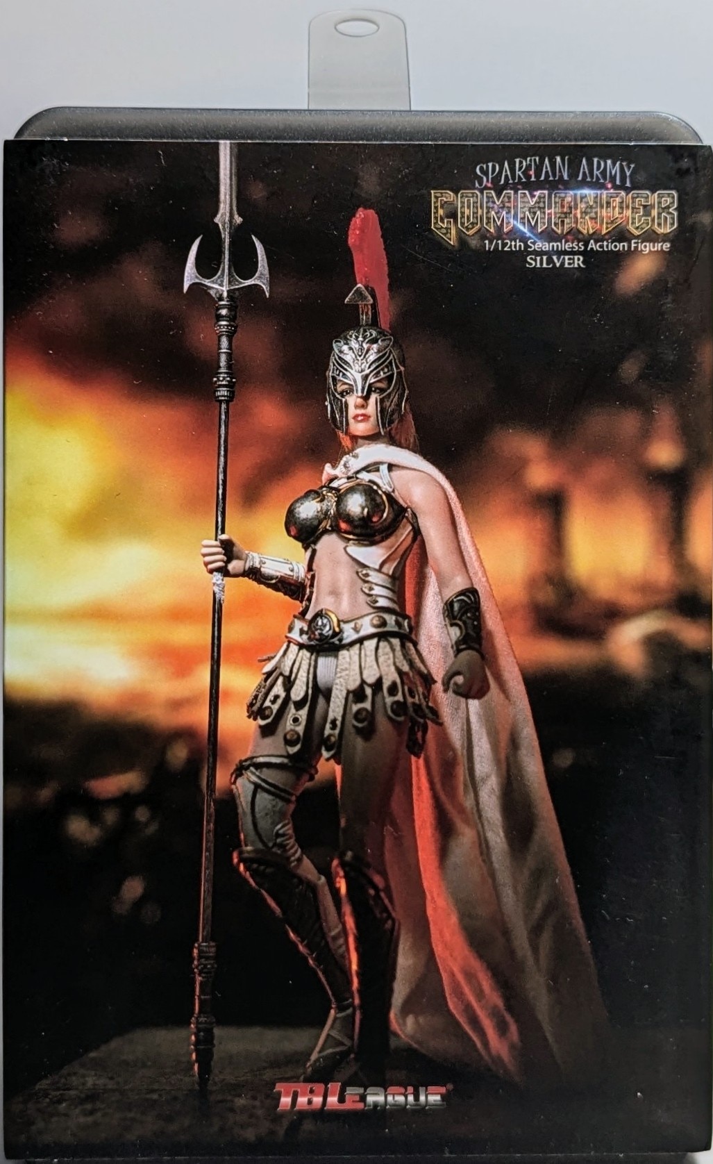 TB LEAGUE 1/12TH SCALE ACTION FIGURE SILVER SPARTAN ARMY COMMANDER | まんだらけ Mandarake