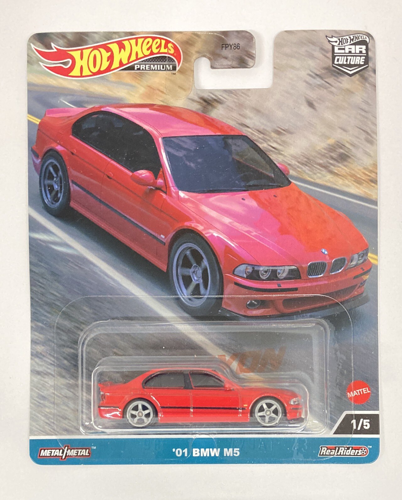 Mattel HW CAR CULTURE HOTWHEELS '01 BMW M5 1/5 | Mandarake Online Shop