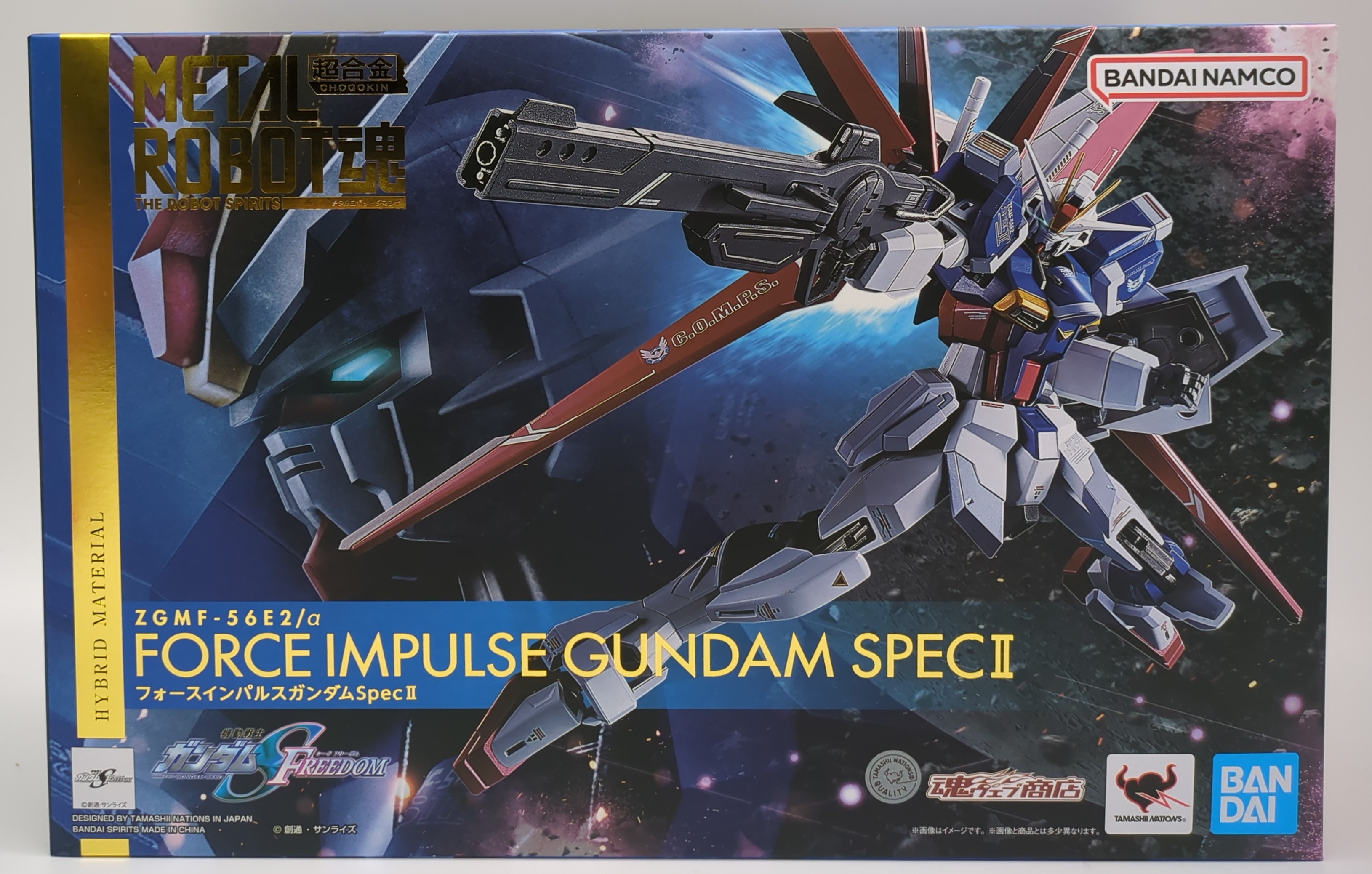 BANDAI SPIRITS METALROBOT Spirits ＜ SIDE MS ＞ Mobile Suit Gundam SEED DESTINY Force Impulse ...