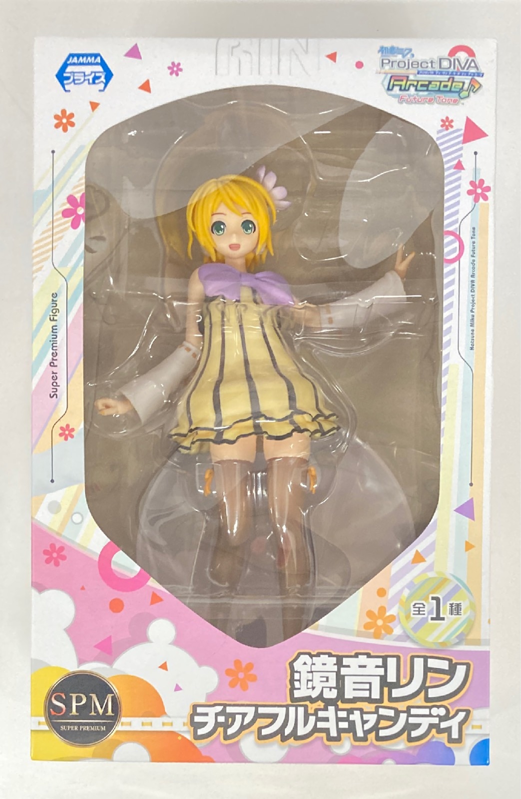 SEGA Super premium figure/SPM Kagamine Rin Cheerful Candy | MANDARAKE 在线商店