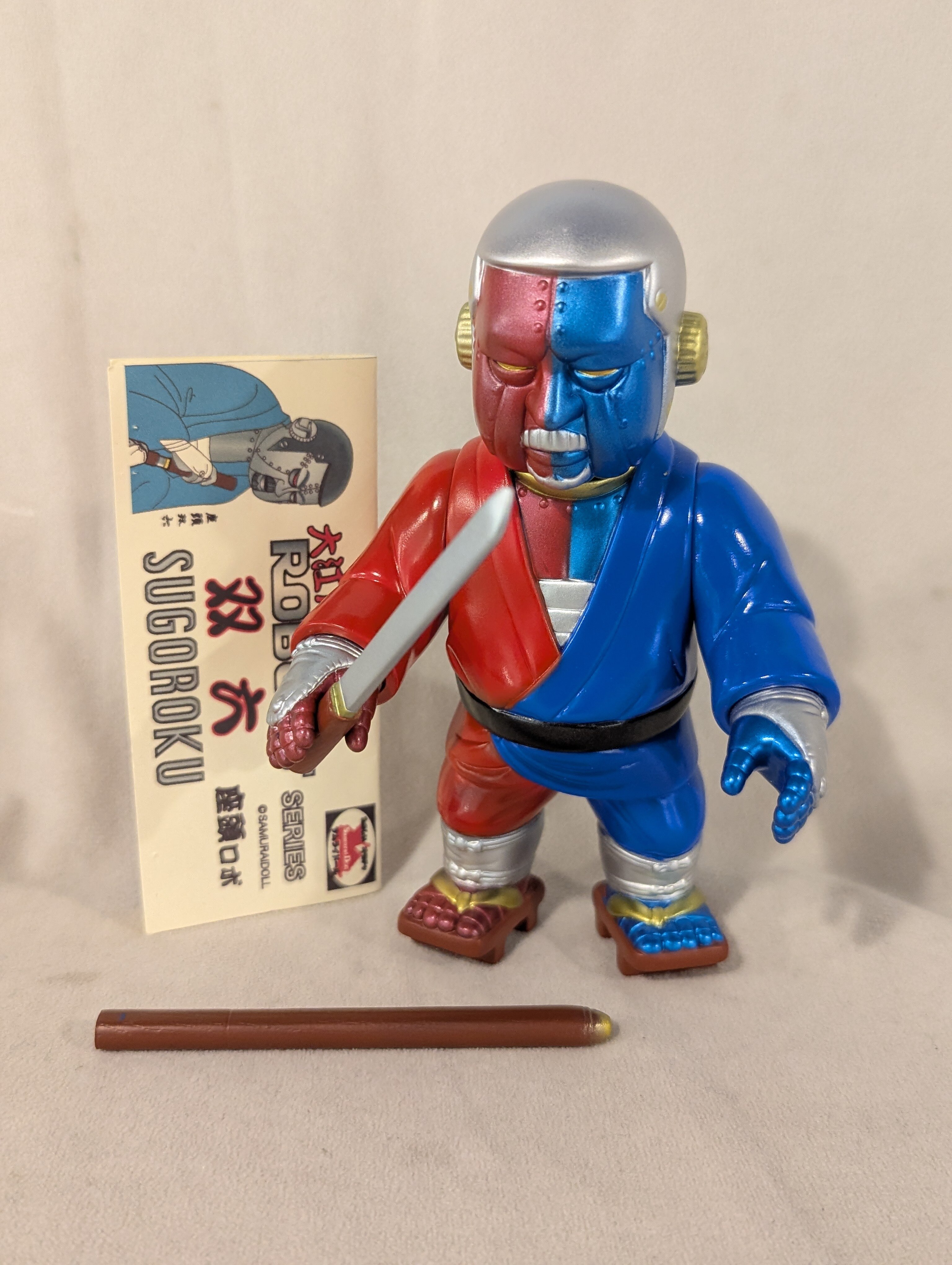 SamuraiDoll 座頭ロボ 双六 SUGOROKU 赤青 | まんだらけ Mandarake