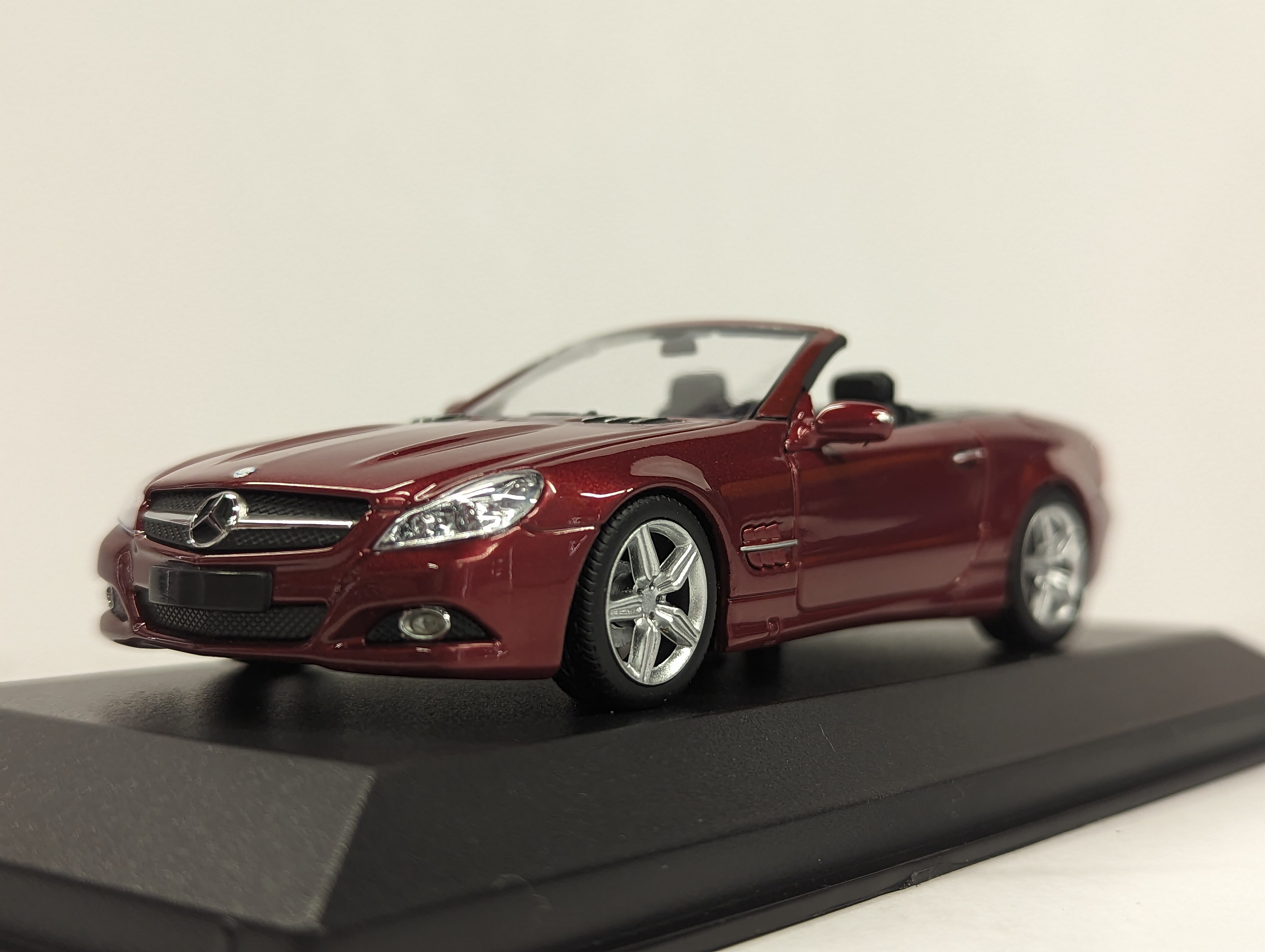 PMA 1/43 MAXICHAMPS Mersedes Benz SL Class 2008 Red metallic | まんだらけ Mandarake