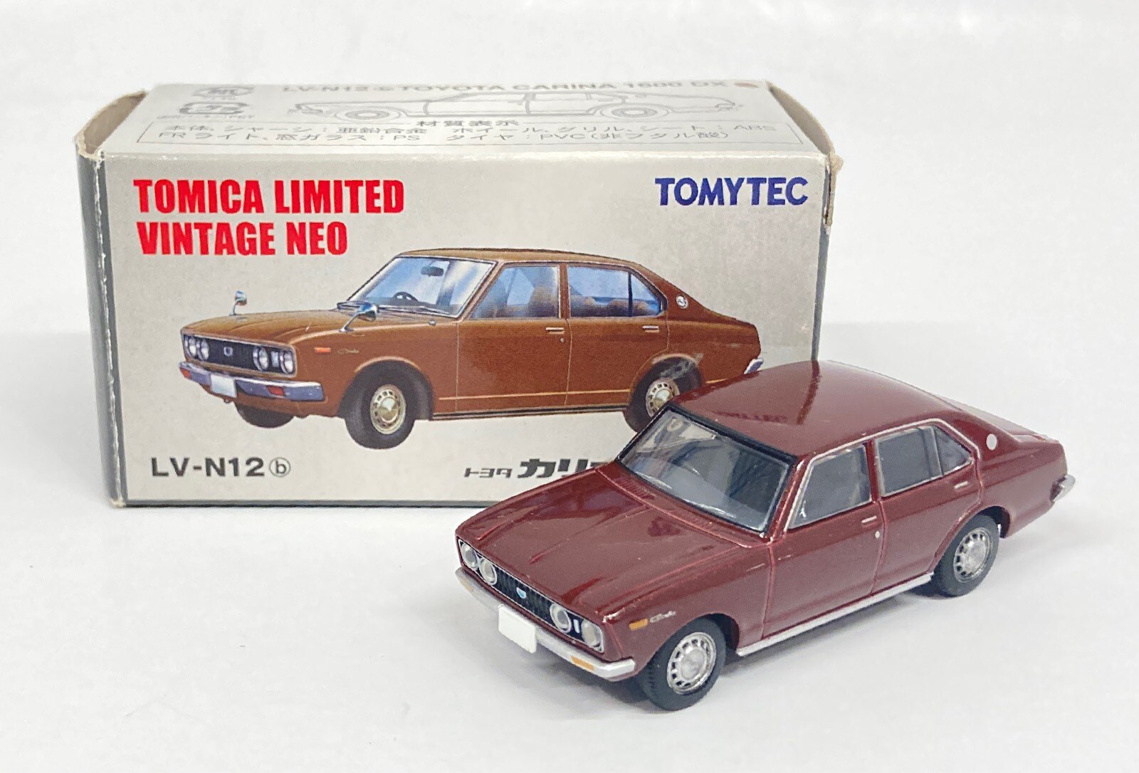 Tomytec Tomica Limited Vintage NEO Toyota Carina 1600DX (Brown) LV-N12b | Mandarake Online Shop