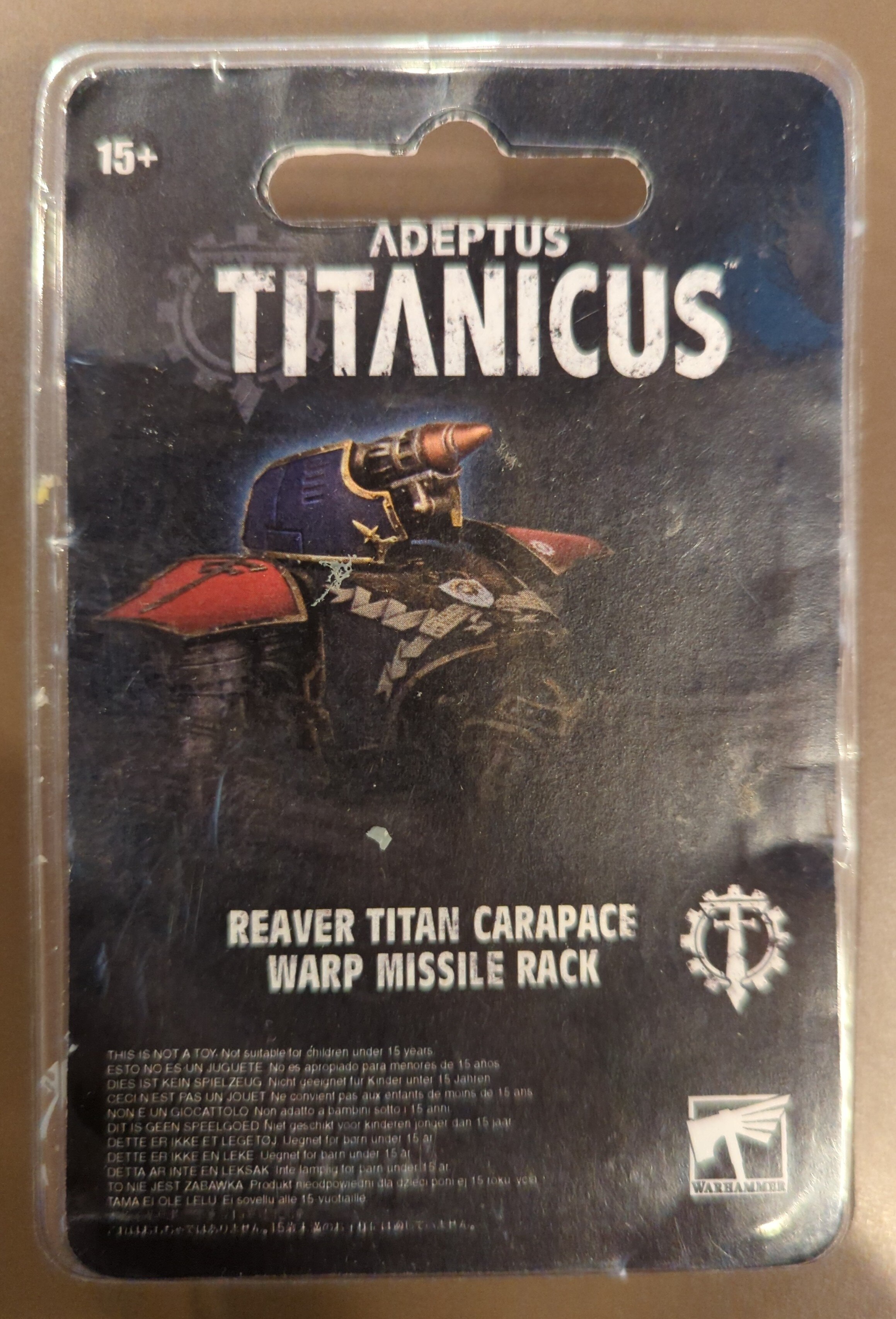 forge world WARHAMMER THE HORUS HERESY ADEPTUS TITANICUS Reaver titan Carapace Warp Missile Rack ...