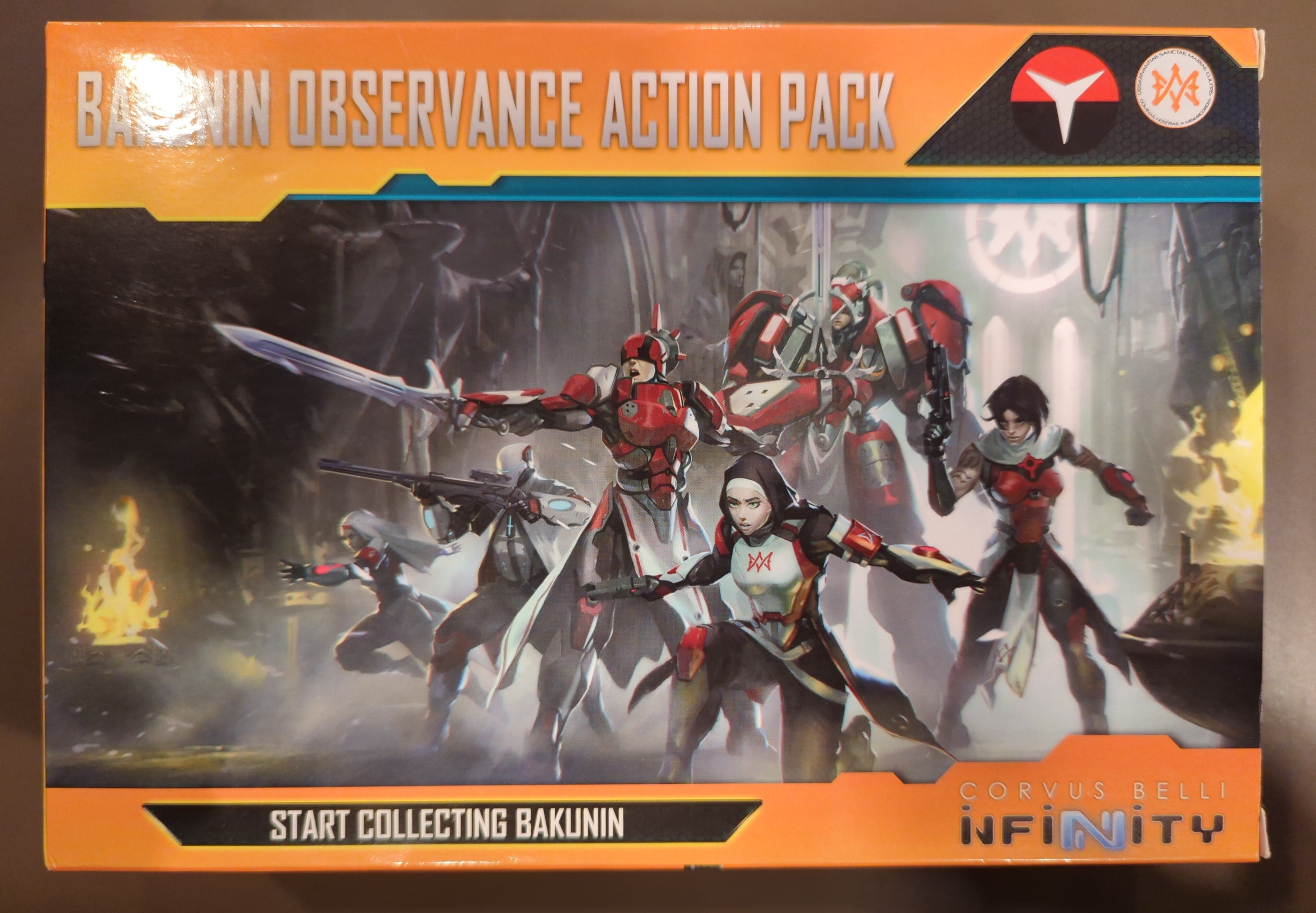 CORVUS BELLI INFINITY NOMADS BAKUNIN OBSERVANCE ACTION PACK | まんだらけ Mandarake