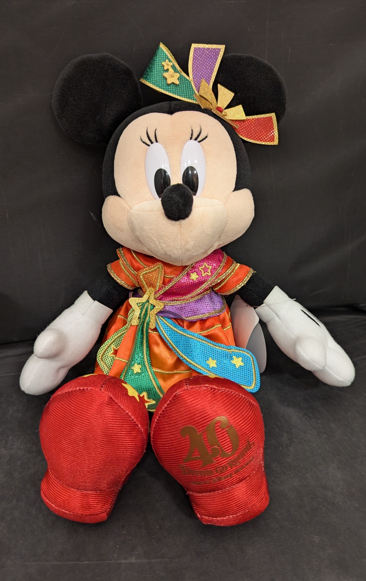 東京ディズニーリゾート ぬいぐるみ TDR40周年 Dream-Go-Round ミニー HARMONY IN COLOR 40周年 | まんだらけ Mandarake