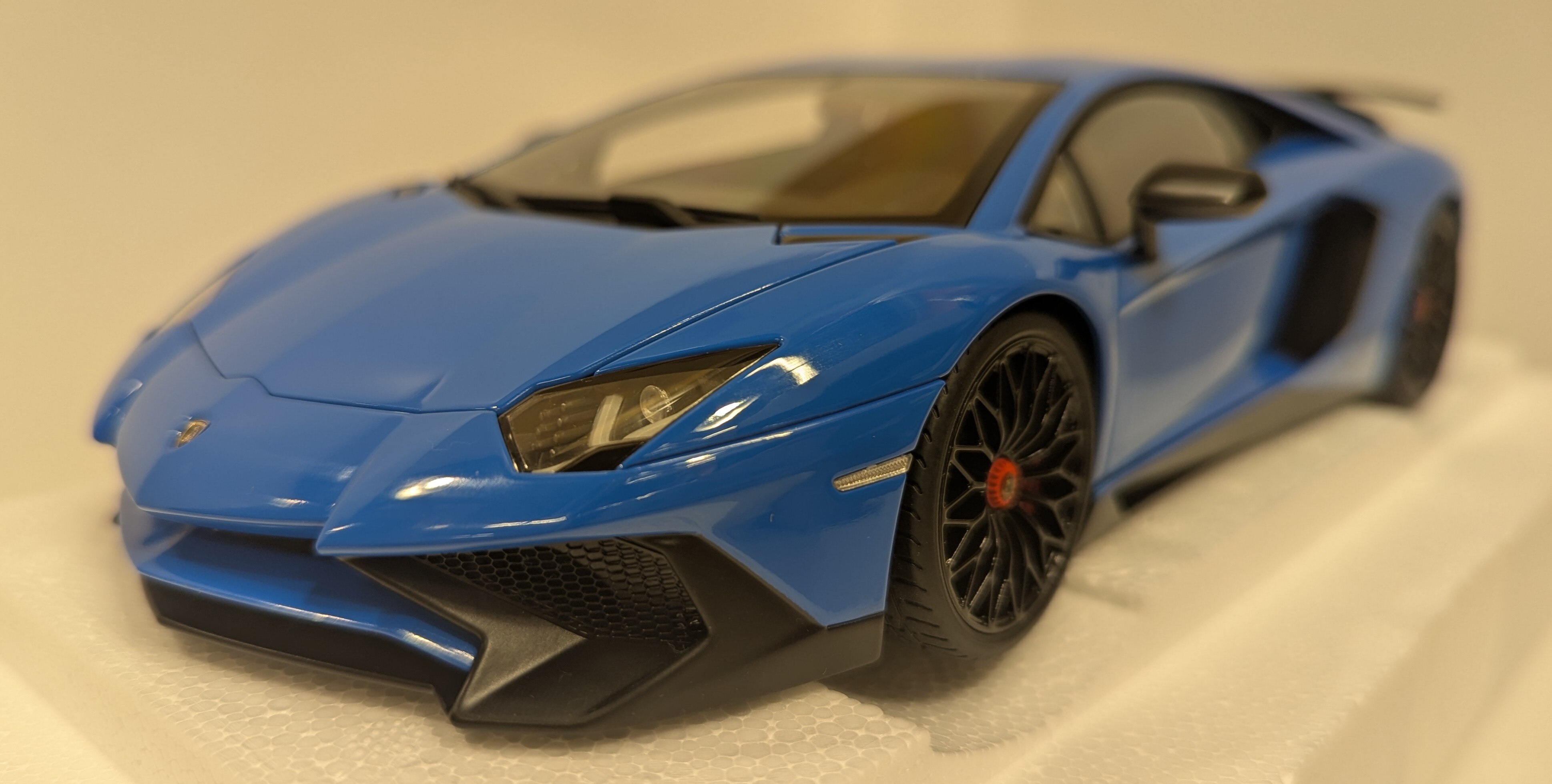 AUTOart 1/18 LAMBORGHINI AVENTADOR LP750-4 SV （BLU LEMANS/BLUE） 74559 ...