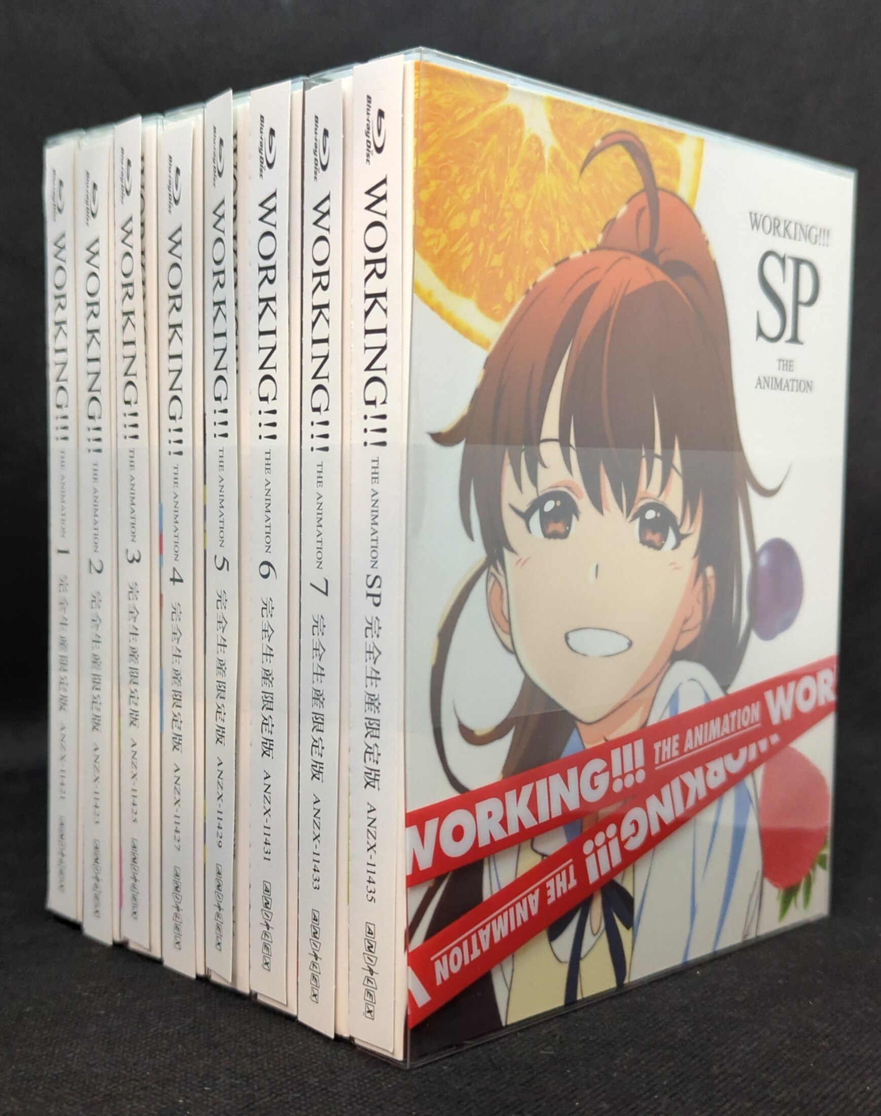 アニメBlu-ray WORKING!!!(3期) 限定版全8巻セット | まんだらけ Mandarake
