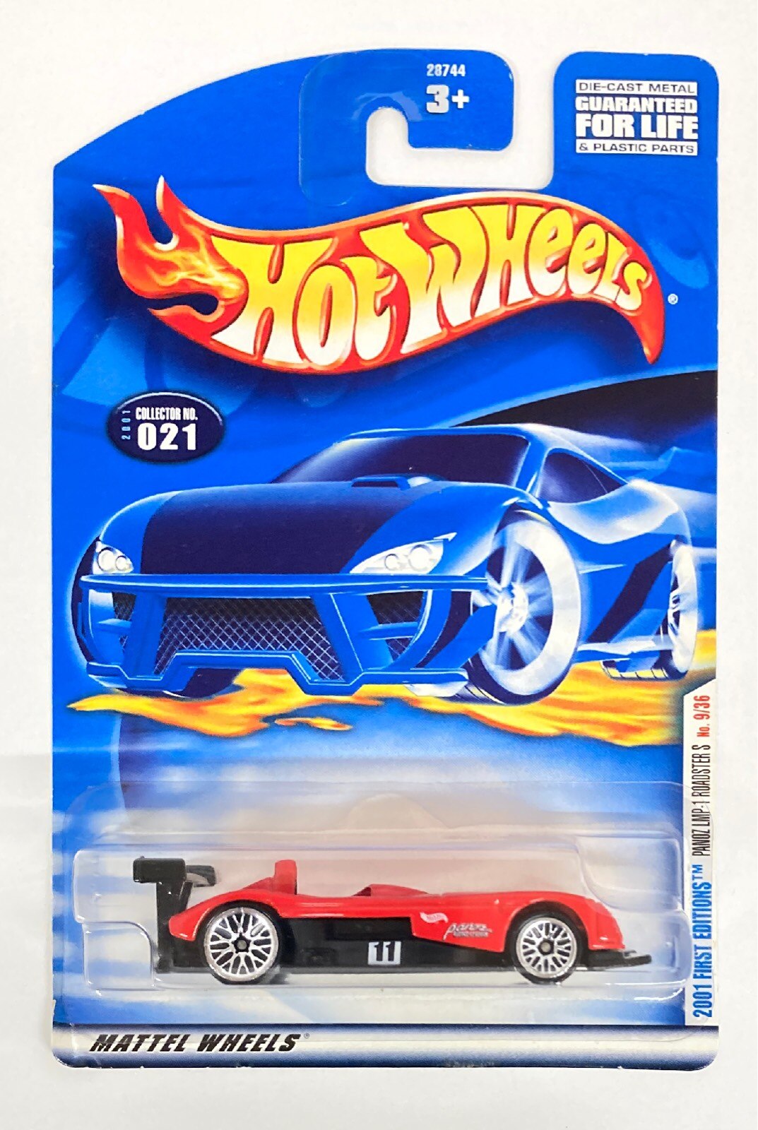 MATTEL 2001 FIRST EDITIONS 9/36 HOTWHEELS PANOZ LMP-1 ROADSTER S レッド #021 | まんだらけ Mandarake