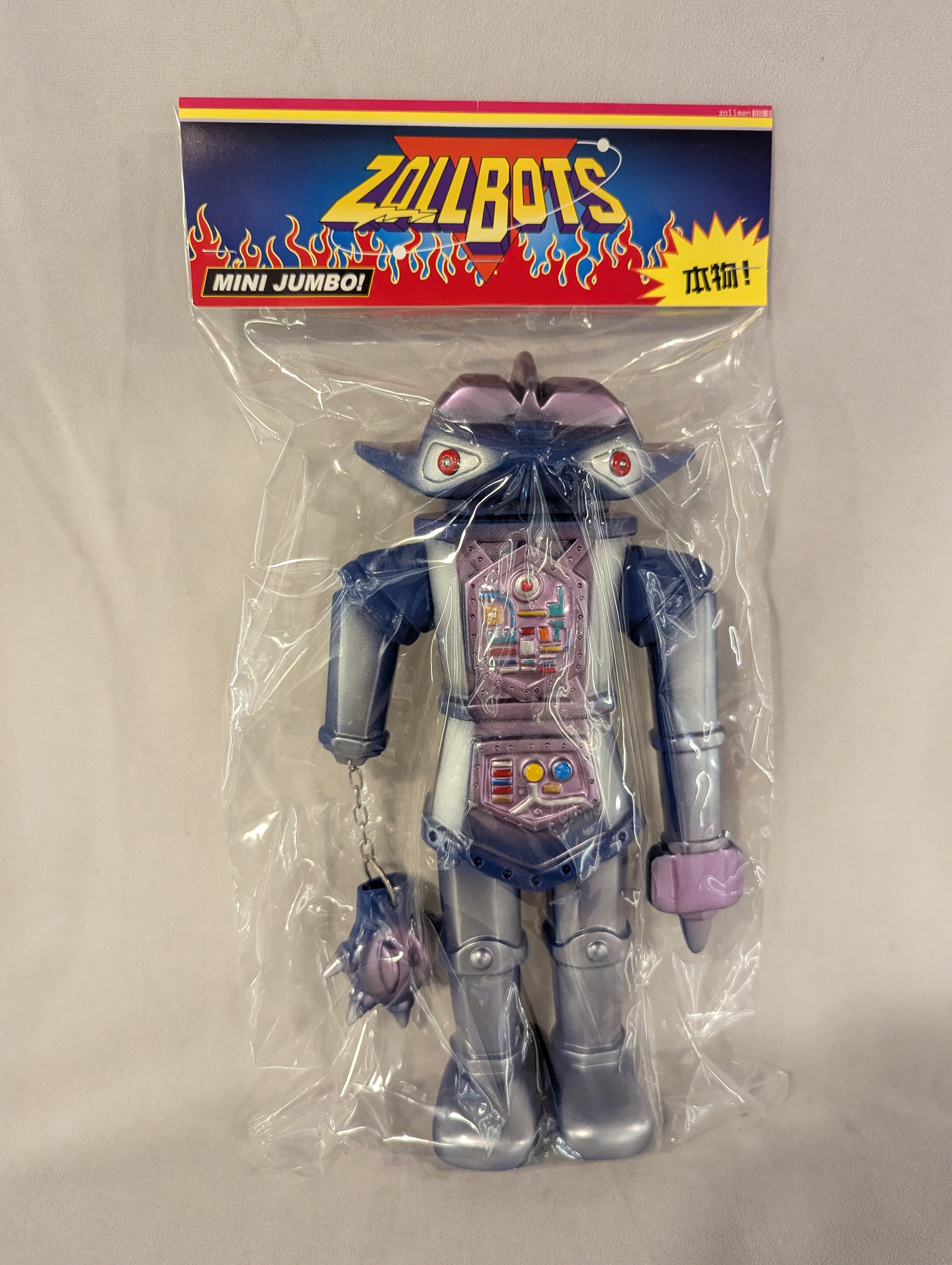 ZOLLMEN ZOLLBOTS Dachau II (blue molded/silver/metallic purple paint/red eyes) | Mandarake ...