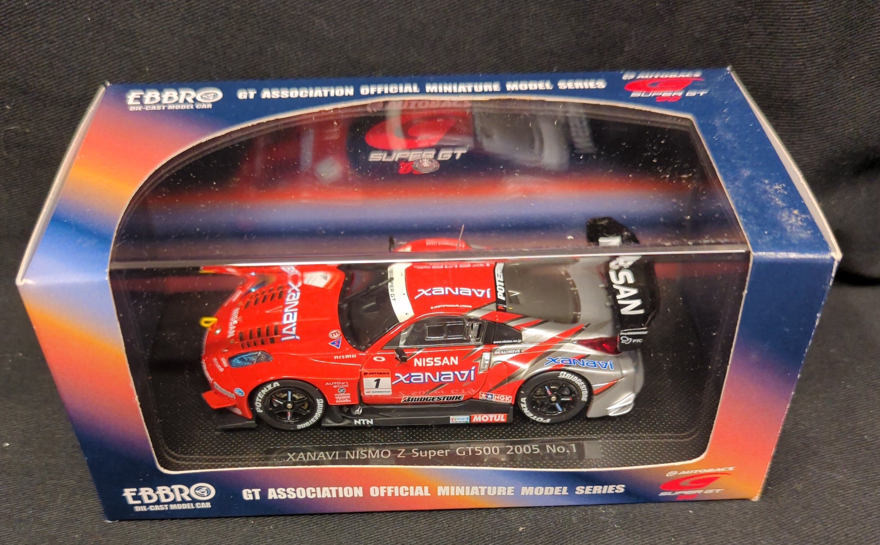 MMP 1/43EBBRO 2005 SUPER GT SERIES XANAVI NISMO Z #1 SILVER/RED 687 | まんだらけ Mandarake