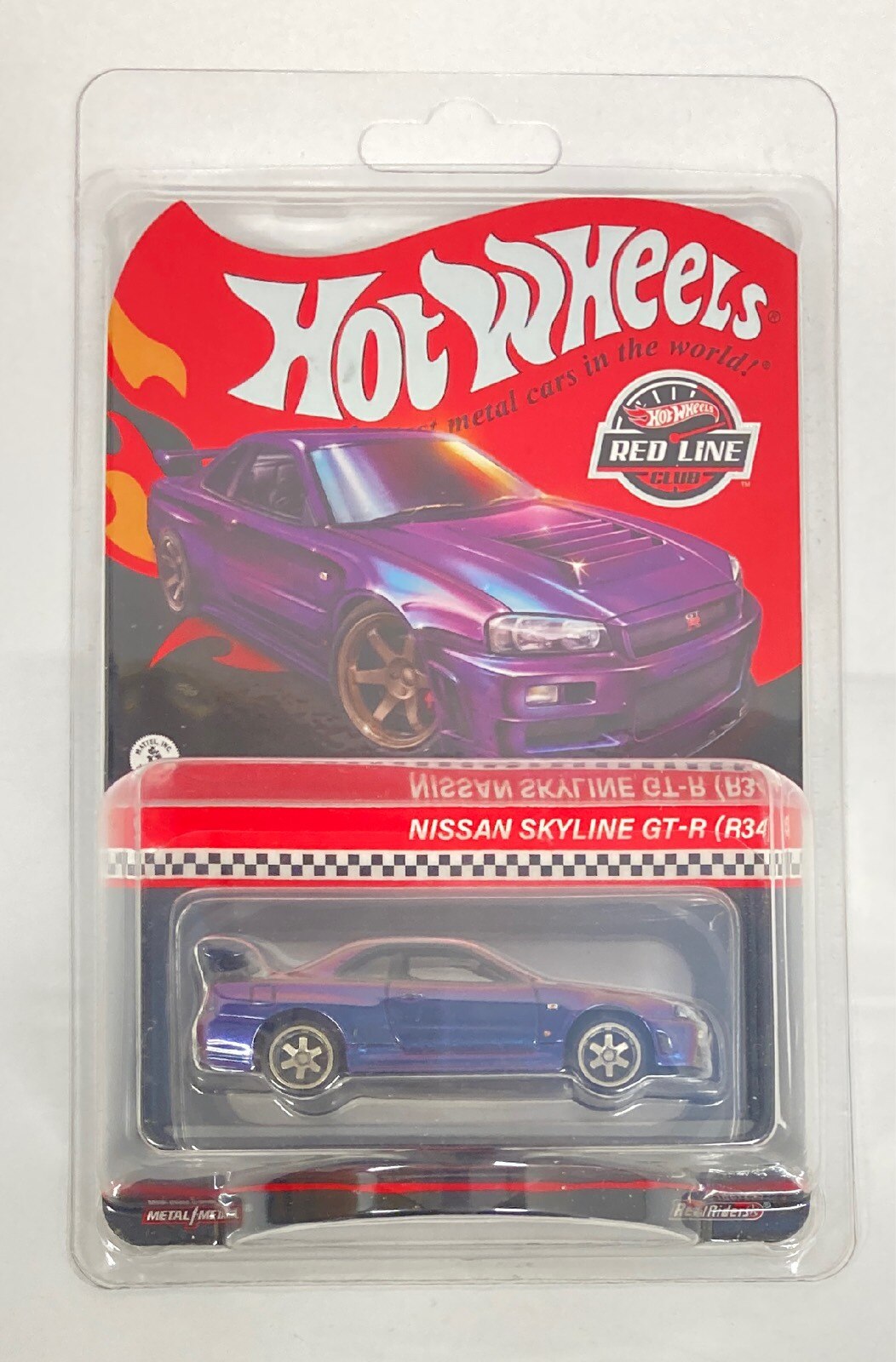 MATTEL RLC/RED LINE CLUB HOTWHEELS NISSAN SKYLINE GT-R (R34) HWF14 ...