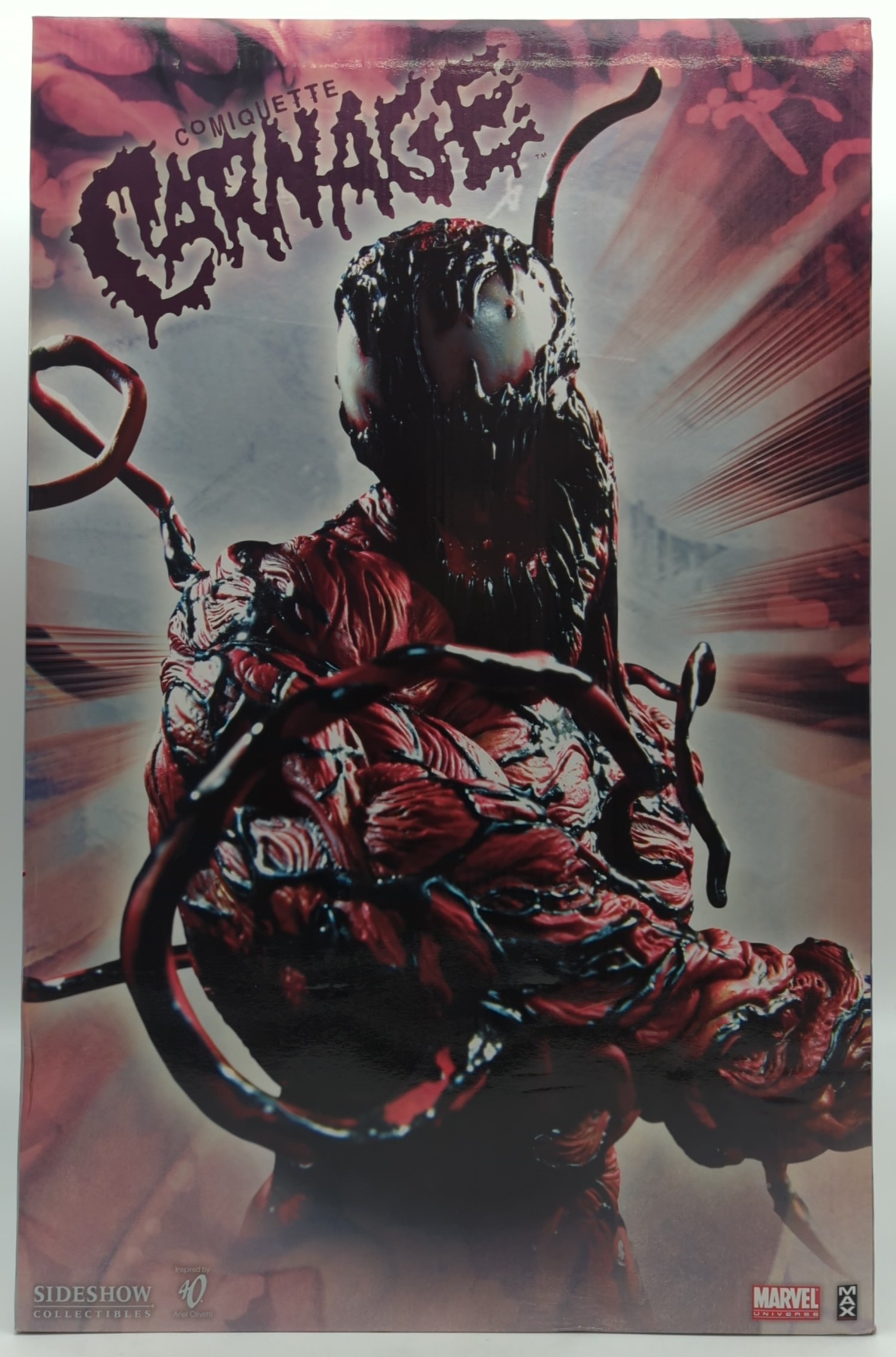 SIDESHOW COMIQUETTE CARNAGE / SIDESHOW EXCLUSIVE | まんだらけ Mandarake