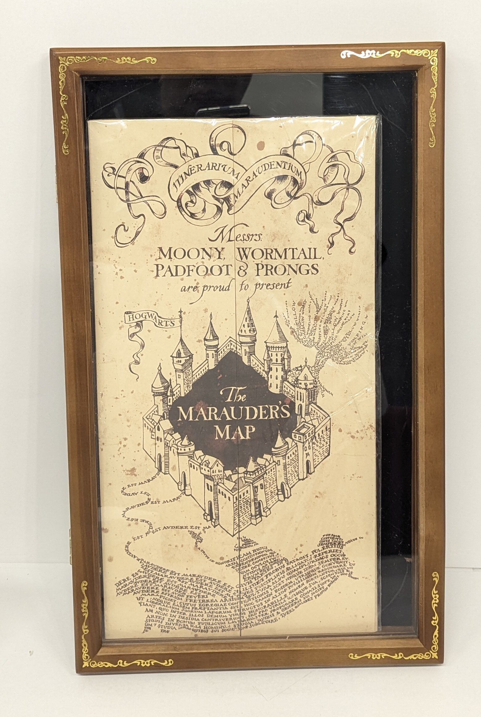 NOBLE COLLECTION (REPLICA) THE MARAUDERS MAP (ディスプレイケース付) | まんだらけ Mandarake