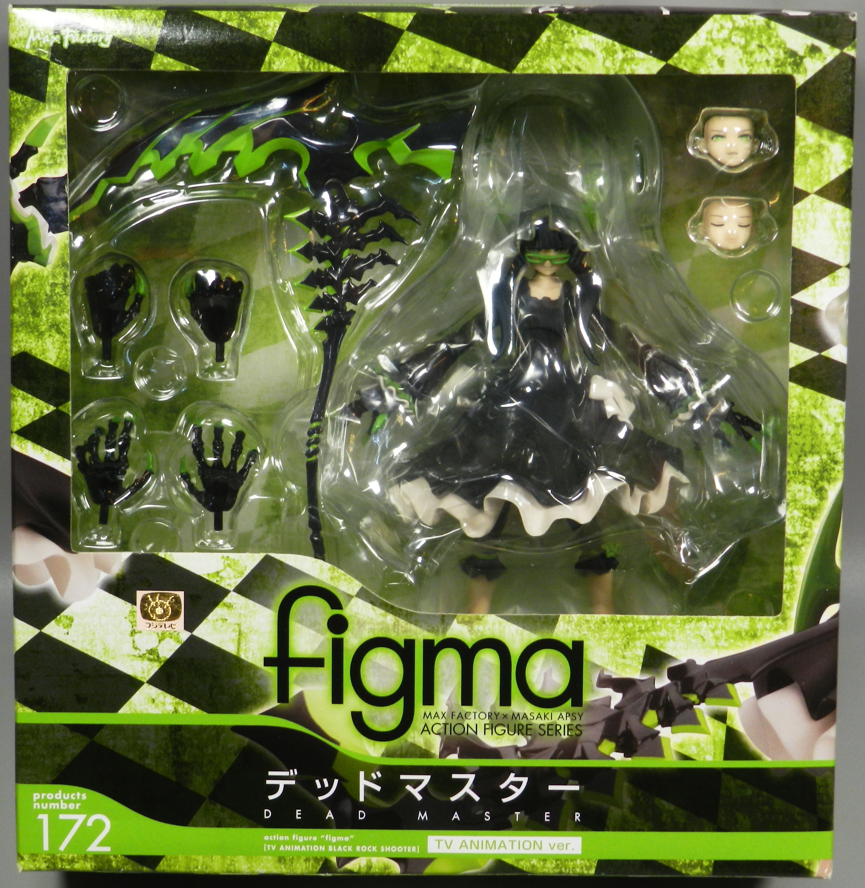 MAXFACTORY figma TV ANIMATION BLACK ROCK SHOOTER デッドマスター TV ANIMATION ver 172 | まんだらけ Mandarake