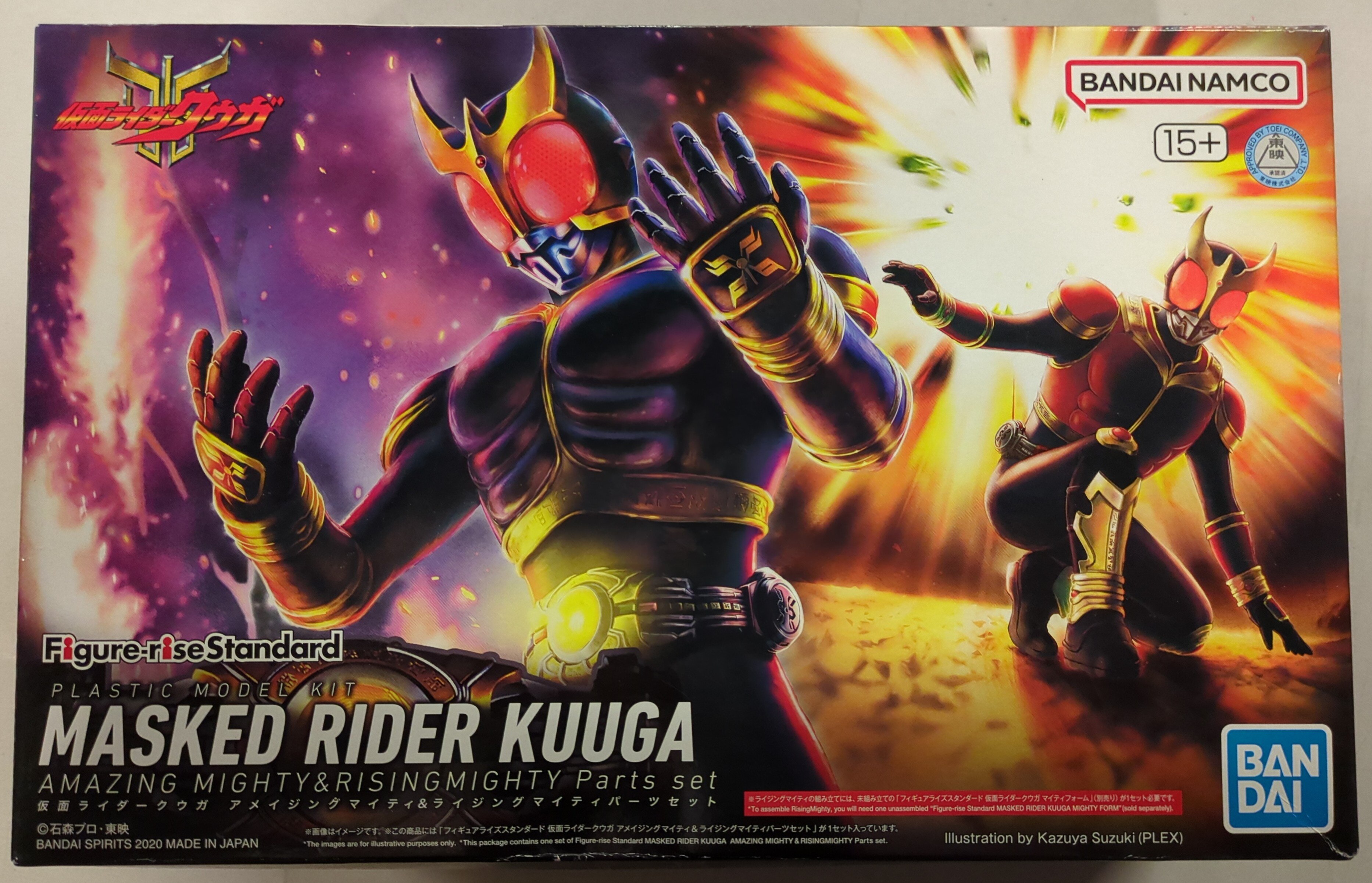 BANDAI SPIRITS Figure-rise Standard 仮面ライダークウガ 仮面ライダークウガ アメイジングマイティ&ライジングマイティパーツセット | まんだらけ Mandarake