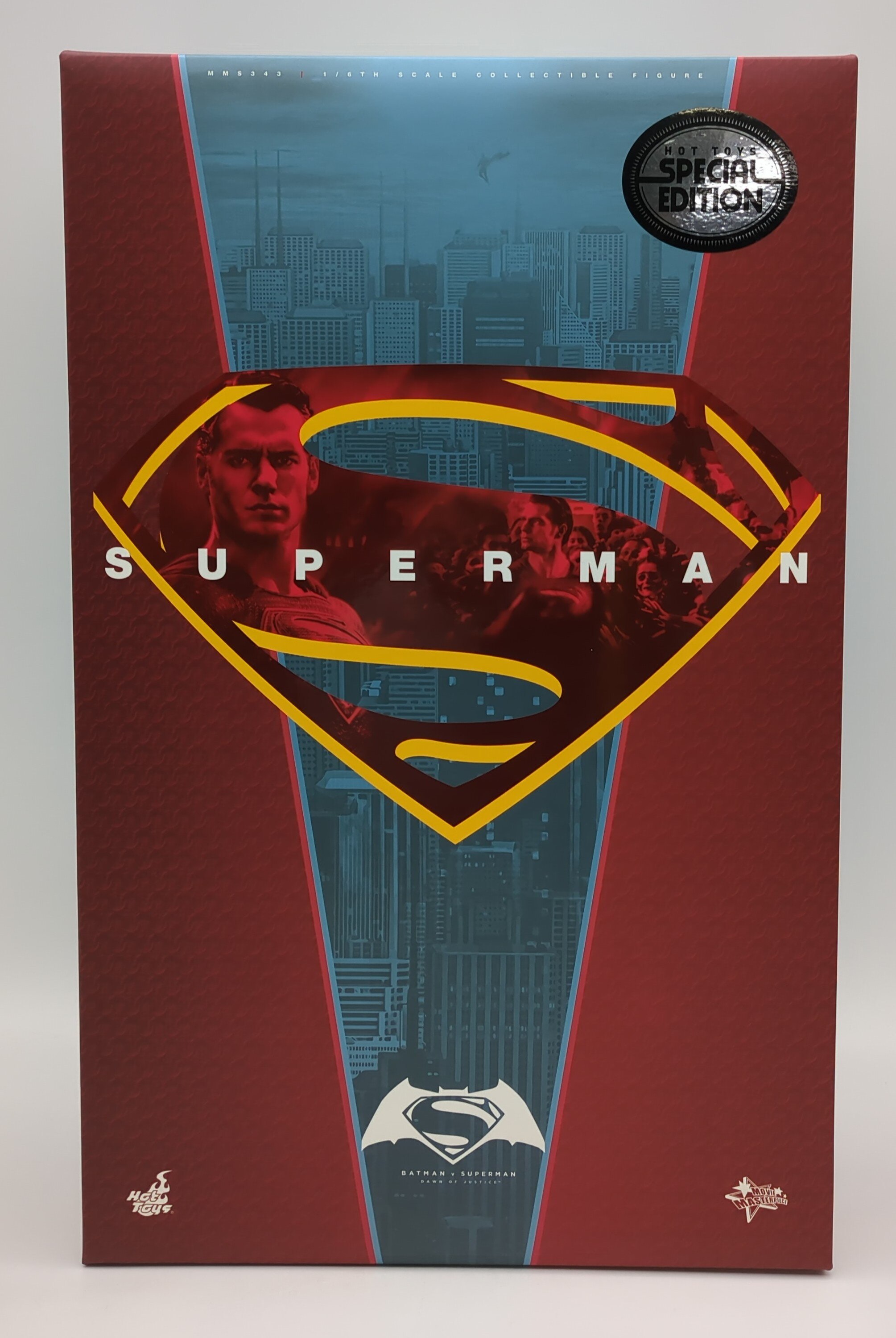 HOTTOYS MOVIE MASTERPIECE SUPERMAN (BVS) / SPECIAL EDITION MMS343B ...