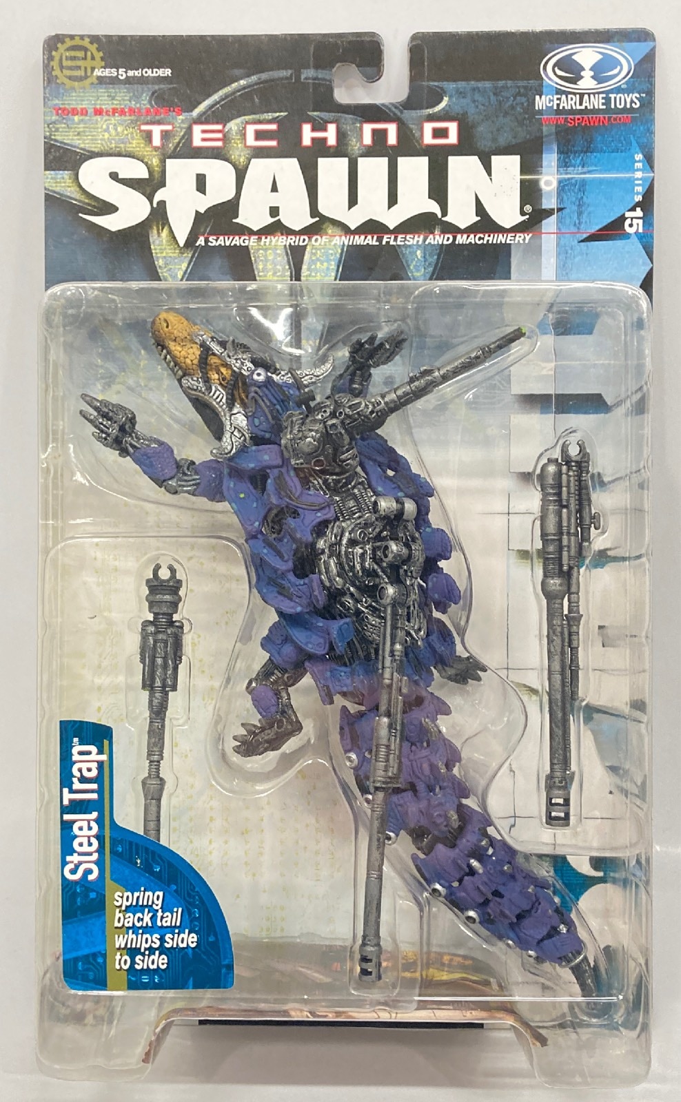 McFARLANE TOYS SERIES 15 / TECHNO SPAWN STEEL TRAP 6インチ | まんだらけ Mandarake