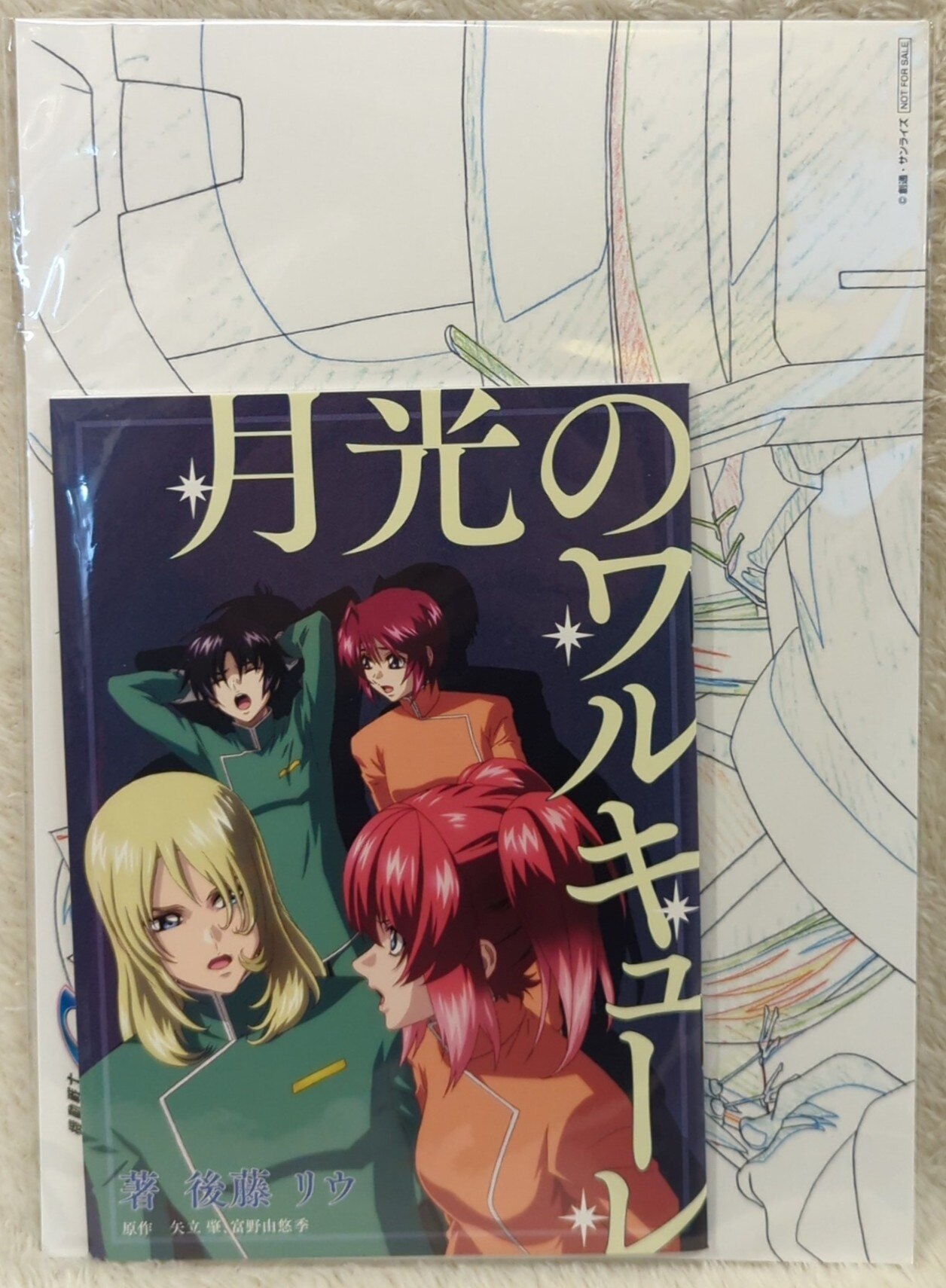 サンライズ 来場者特典 機動戦士ガンダムSEED FREEDOM 原画イラストカードVol.2+書き下ろし短編小説B「月光のワルキューレ」 第11弾 | まんだらけ Mandarake
