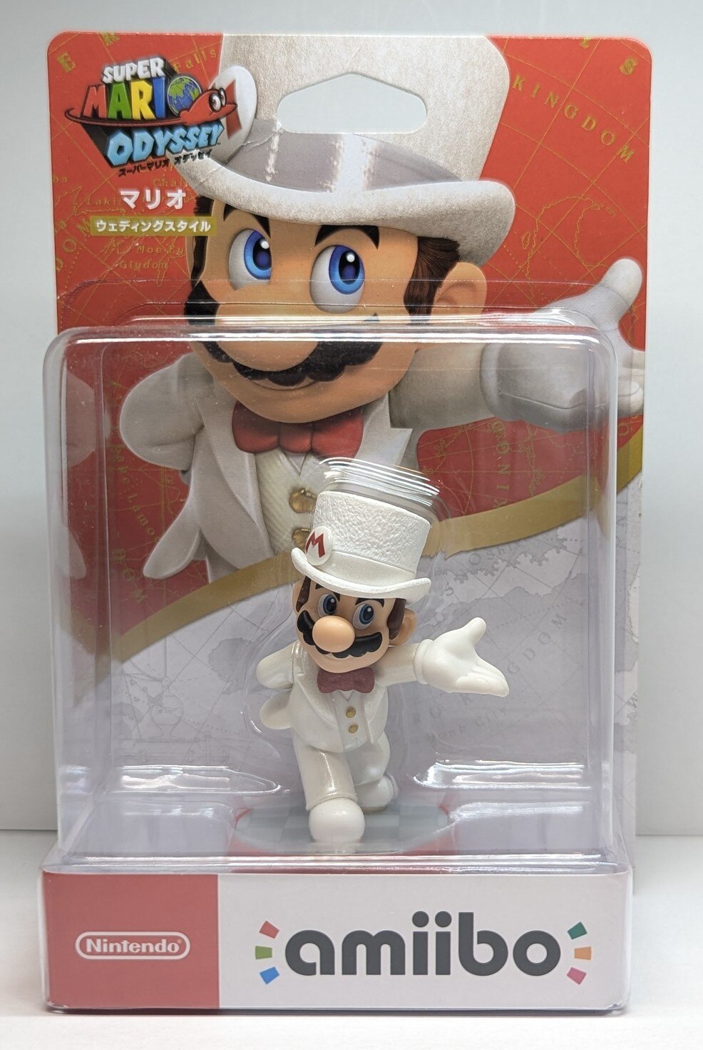 Nintendo amiibo Super Mario series Mario Wedding Style (Hangul on bottom surface) | Mandarake ...