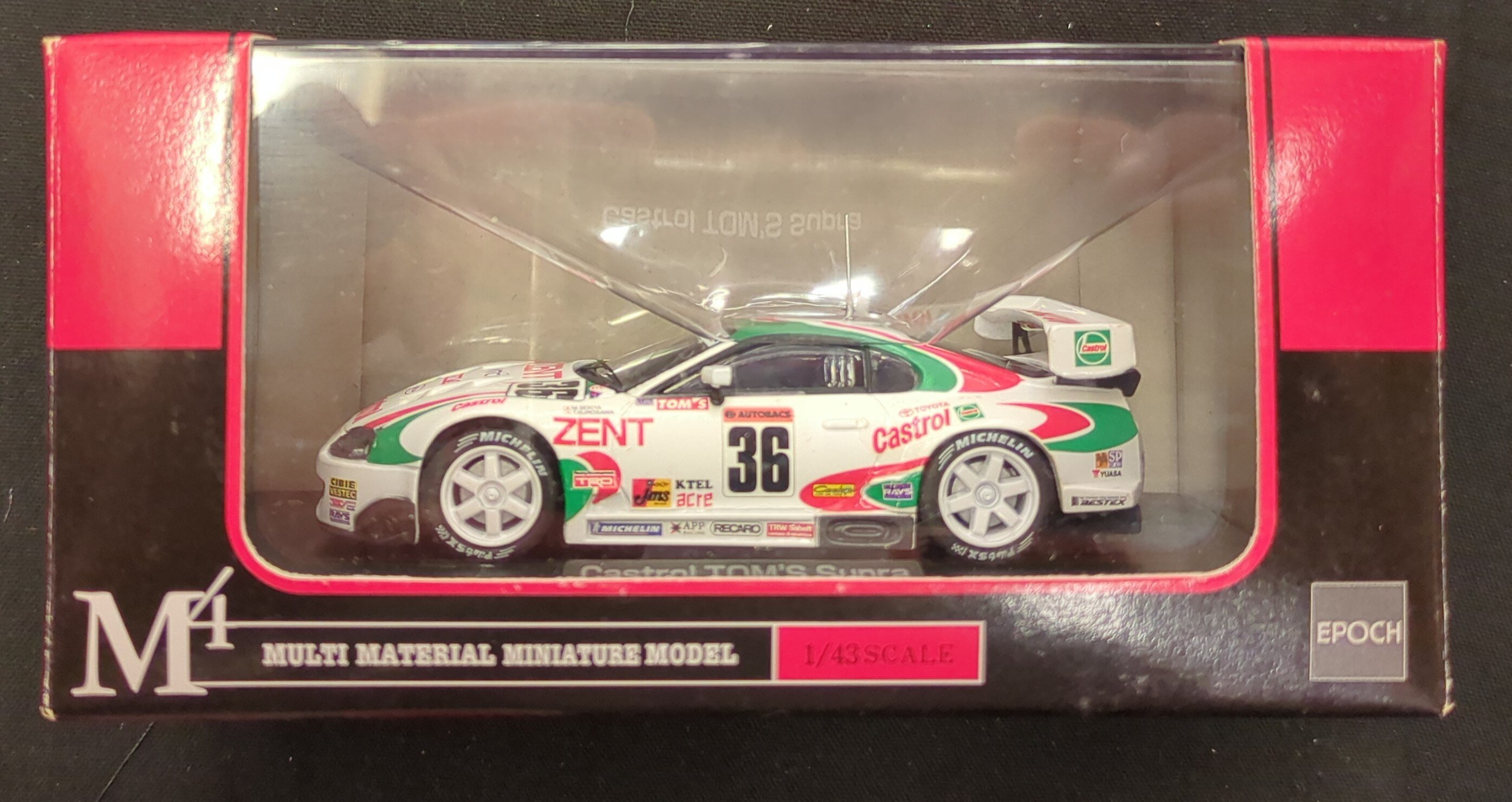 エポック社 1/43 エムテック M4 Castrol TOM'S Supra #36 M4-05-A | まんだらけ Mandarake