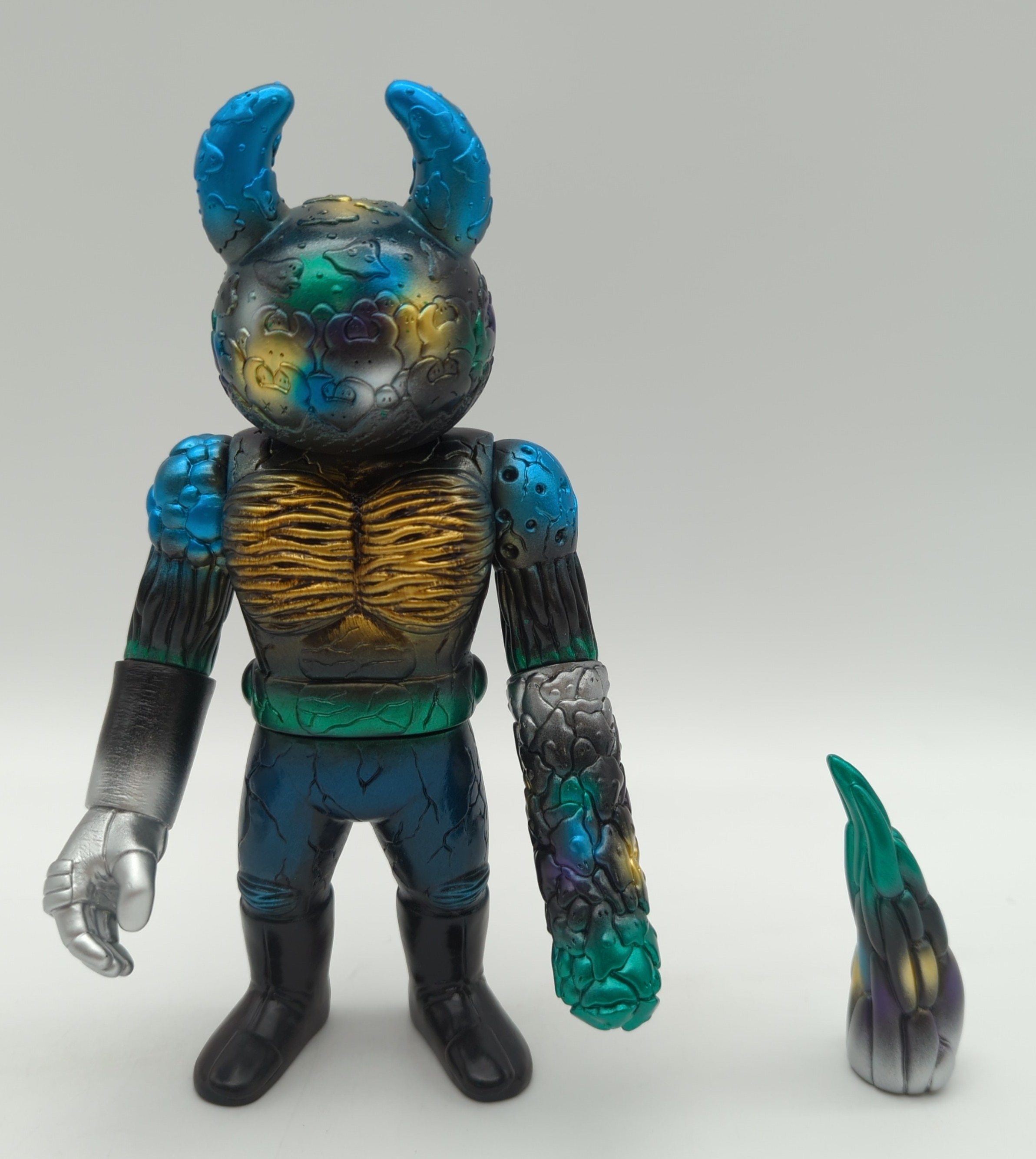 REALHEAD/UAMOU リアルウアモウ 黒成型 金/銀/青/緑/紫塗装 | まんだらけ Mandarake