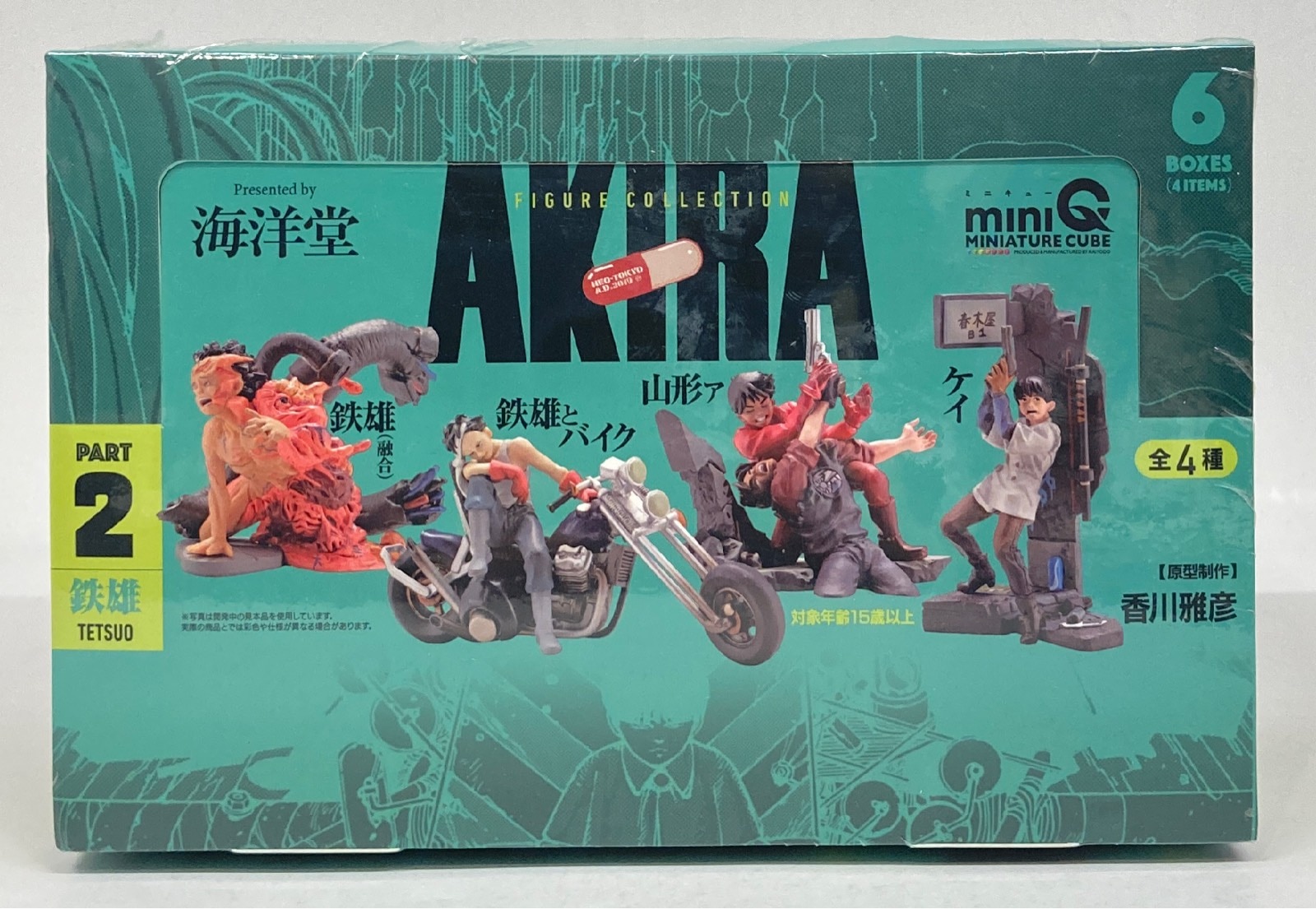 Kaiyodo miniQ PART.2 Tetsuo 6-piece box | Mandarake Online Shop