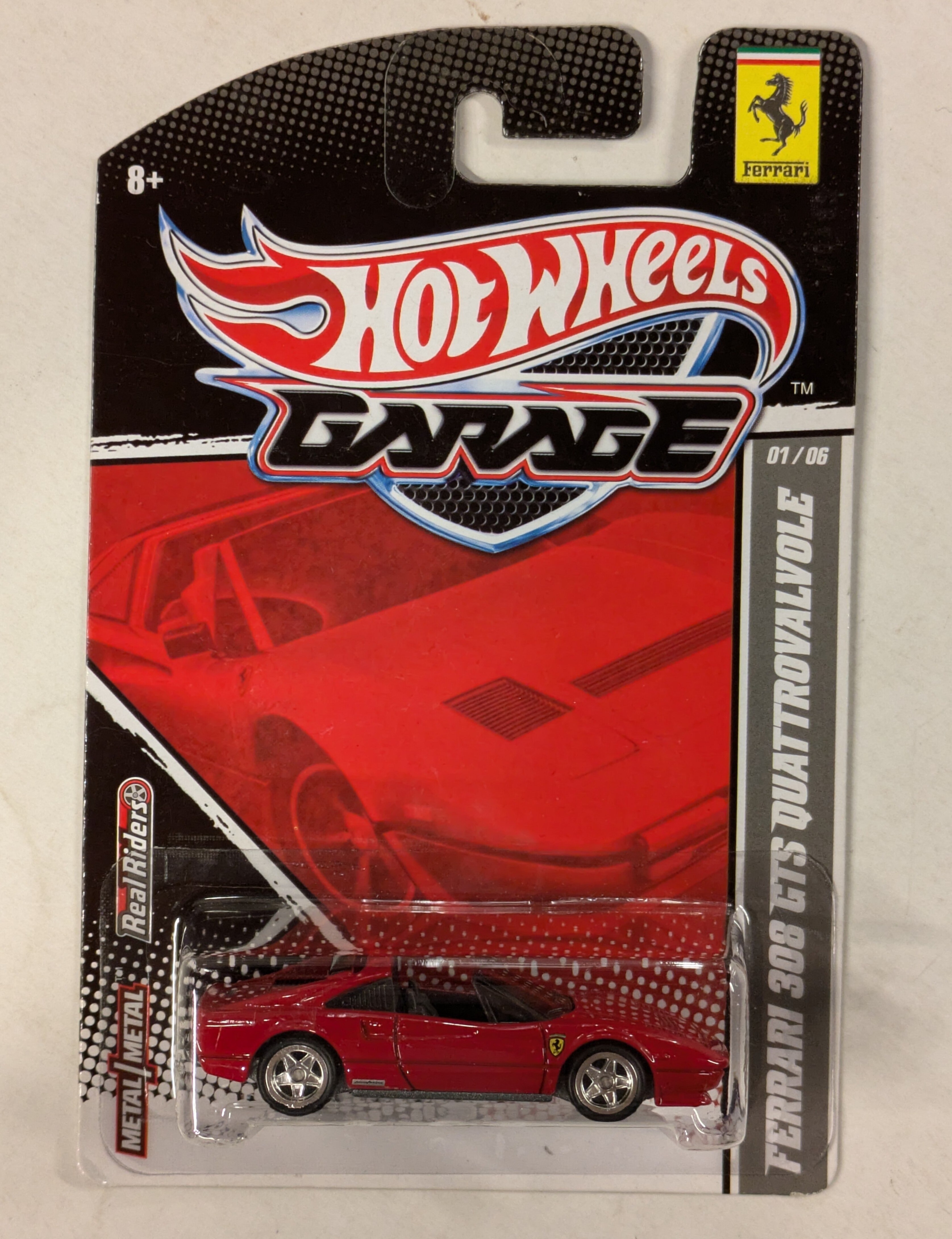 MATTEL HOT WHEELS GARAGE FERRARI 308 GTS QUATTROVALVOLE 01 | まんだらけ Mandarake