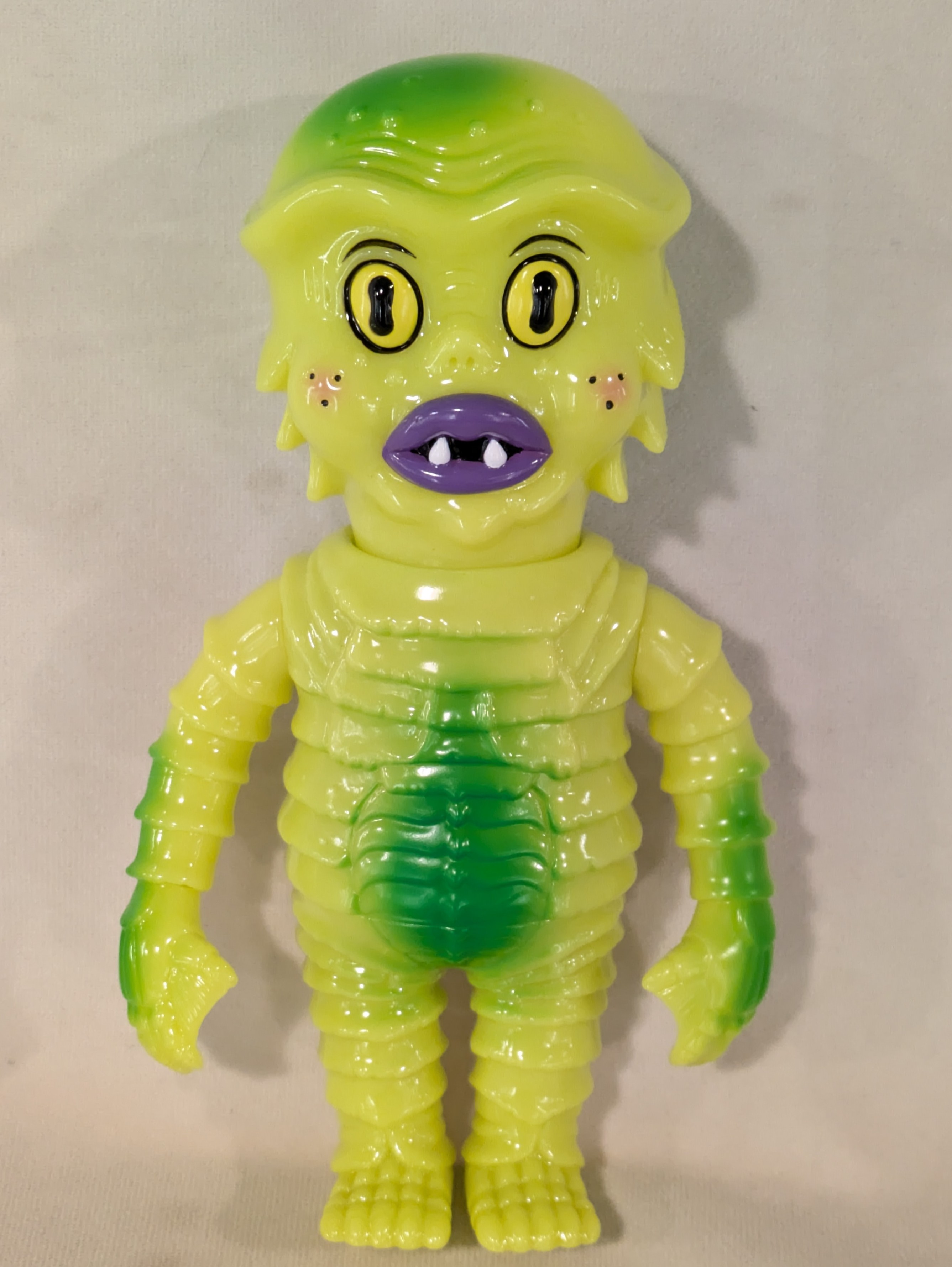 HEAD LOCK STUDIO KNUCKLE'S KUSTOM MONSTERS Kid Creature Painted ver. 黄色 ...