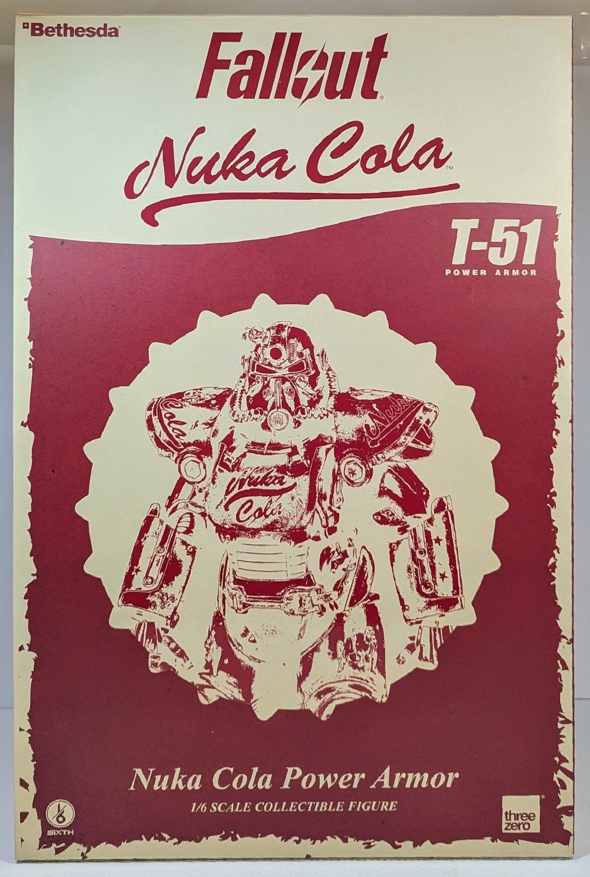 THREEZERO 1/6 SCALE COLLECTIBLE FIGURE T-51 NUKA COLA POWER ARMOR | まんだらけ Mandarake