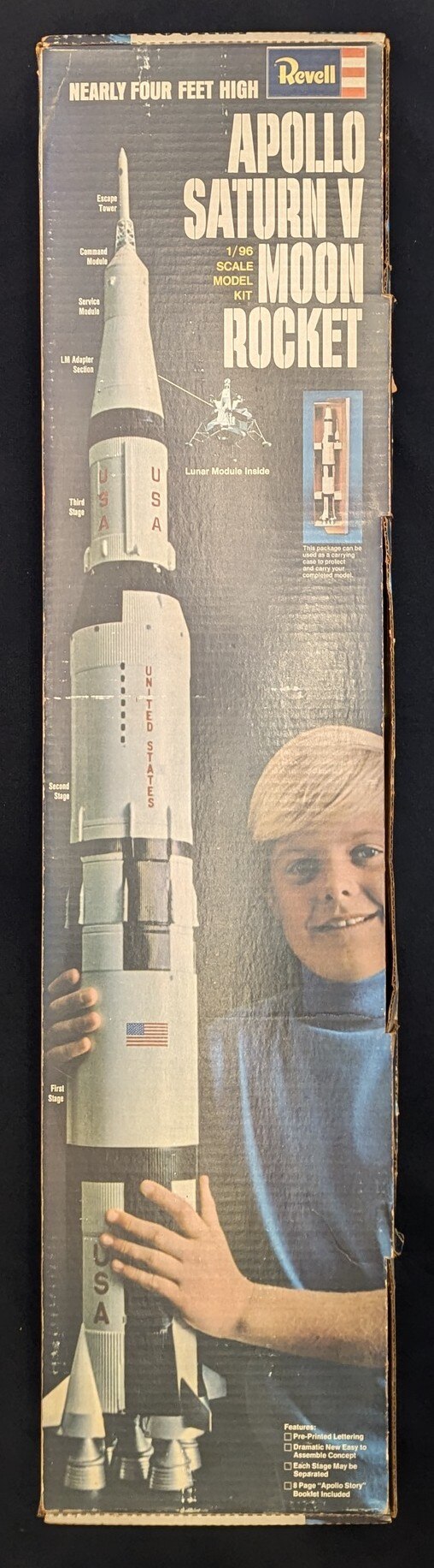 Revell 1/96 APOLLO SATURN Ⅴ MOON ROCKET | まんだらけ Mandarake