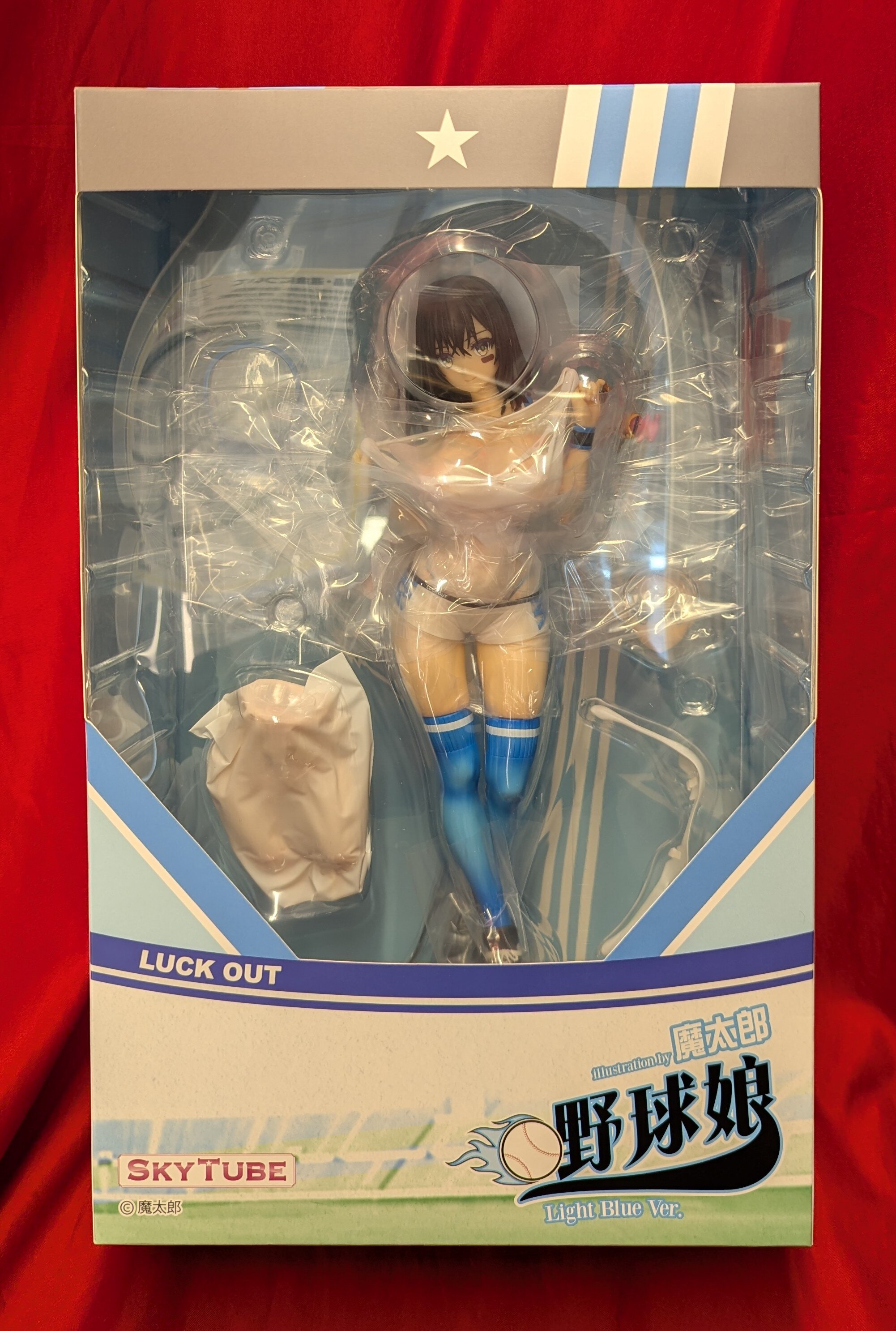 SKY TUBE 野球娘 illustration by 魔太郎 Light Blue ver | まんだらけ Mandarake