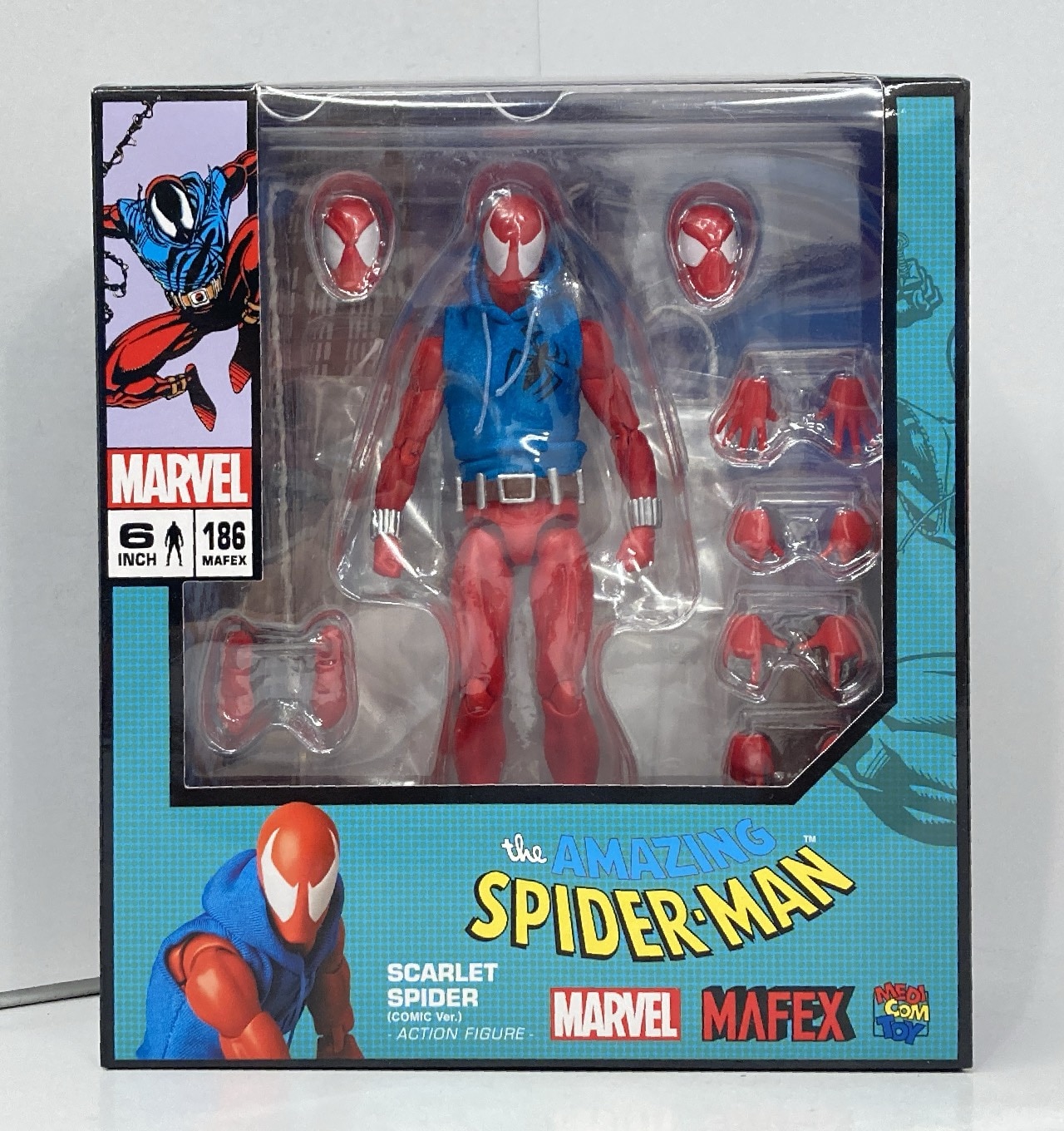 メディコム トイ MAFEX SCARLET SPIDER (COMIC VER) 186 | まんだらけ Mandarake